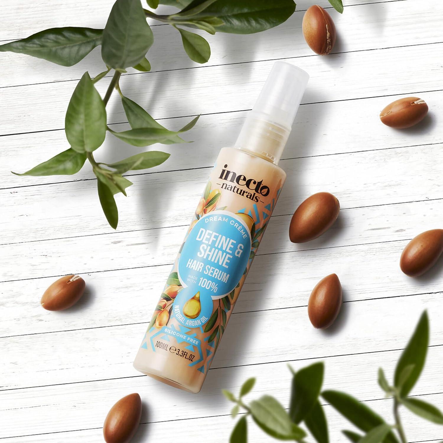 Inecto Argan Dream Creme Shine & Define Hair Serum 100 ml - Nourishing ...