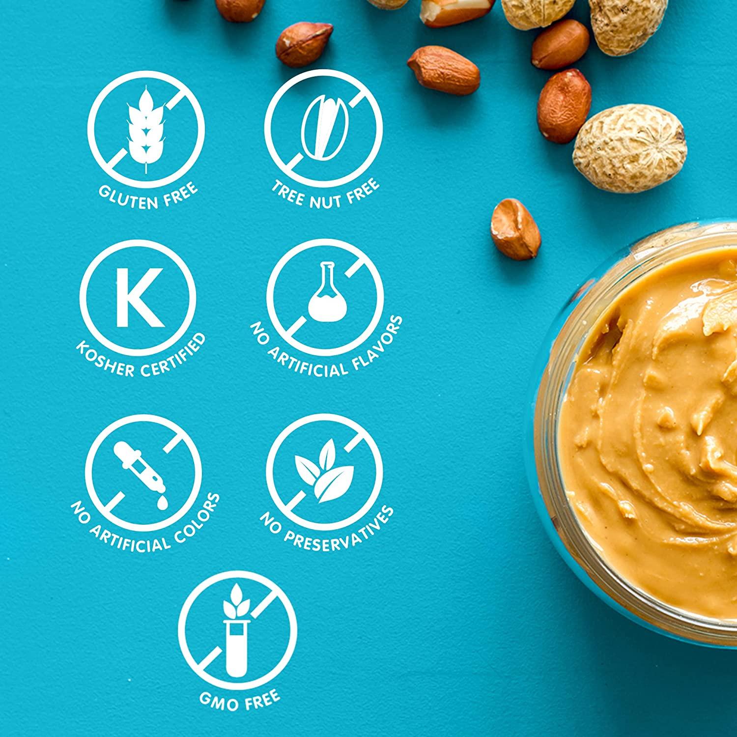 SKIPPY Creamy Natural Peanut Butter Spread - 40 oz, 7g Protein per ...