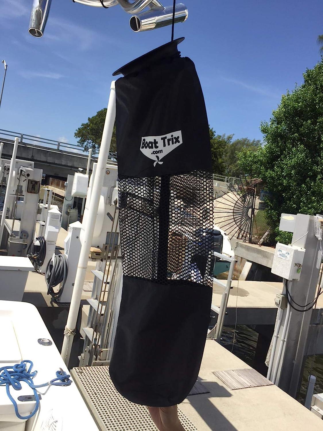 Medium Hoop Mesh Boat Trash Bag - Keep Your Boat Clean and Organized ...