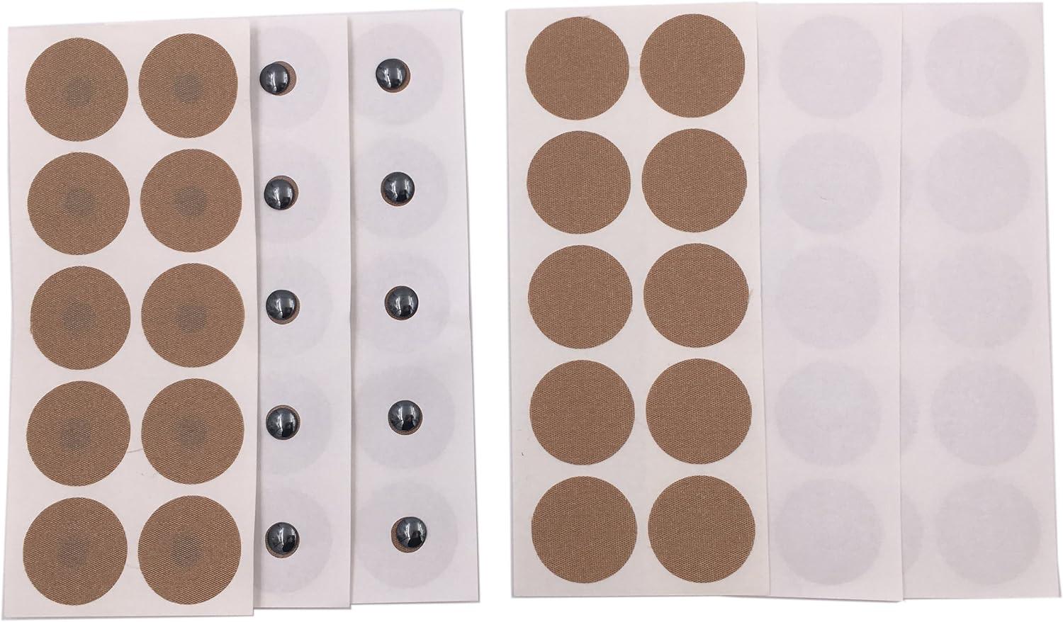 Magnetic Acupressure Patches 600 Gauss 30 Magnets 30 Replacement ...