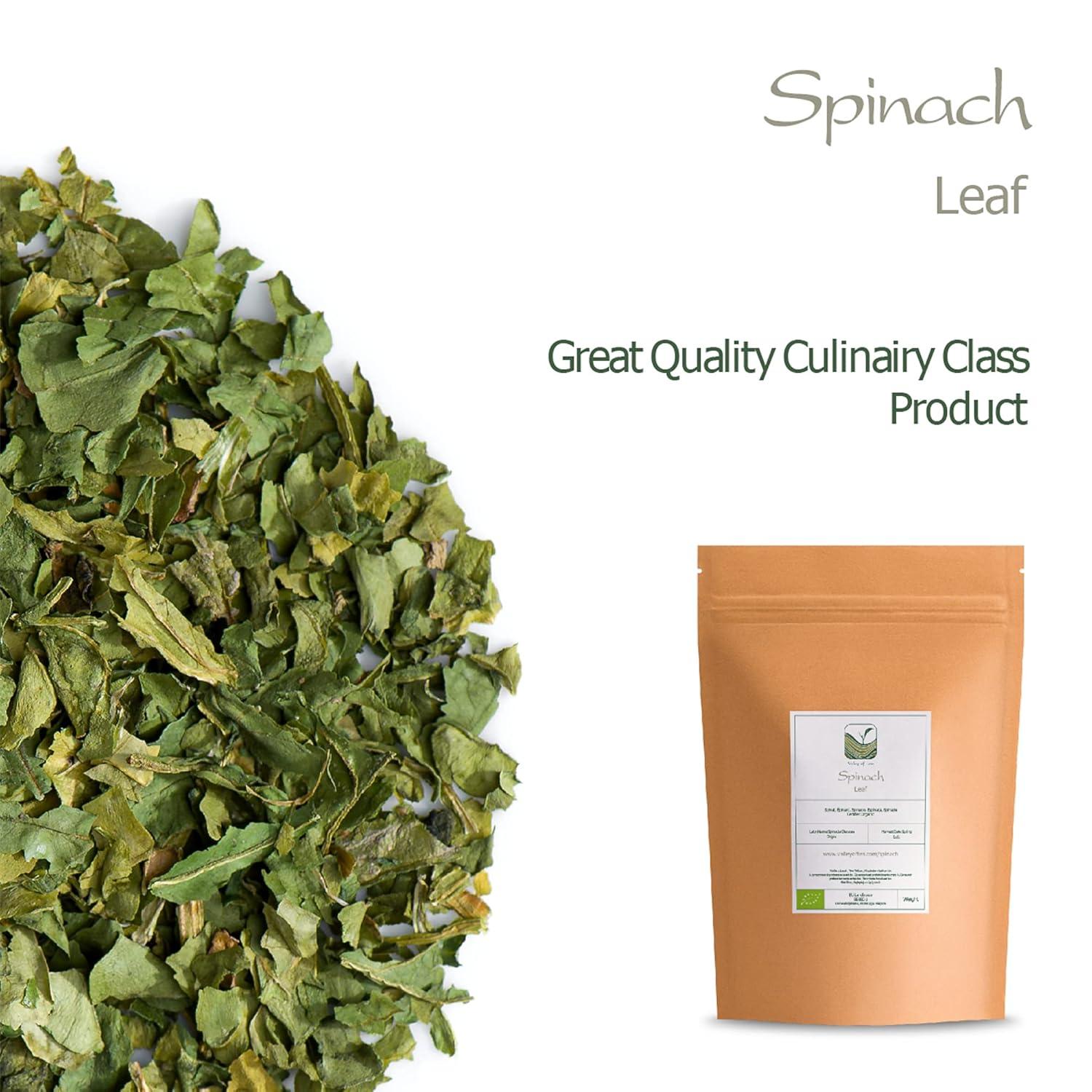 Buy Dried Spinach Leaf Flakes - 100g Pack | High-Quality Spinach Leaves ...
