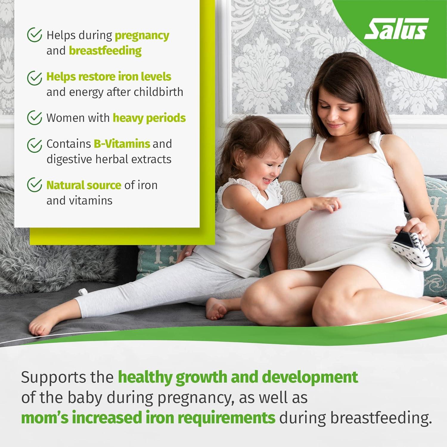 Salus Floravit Liquid Iron & Vitamins | Herbal Iron Supplement for ...