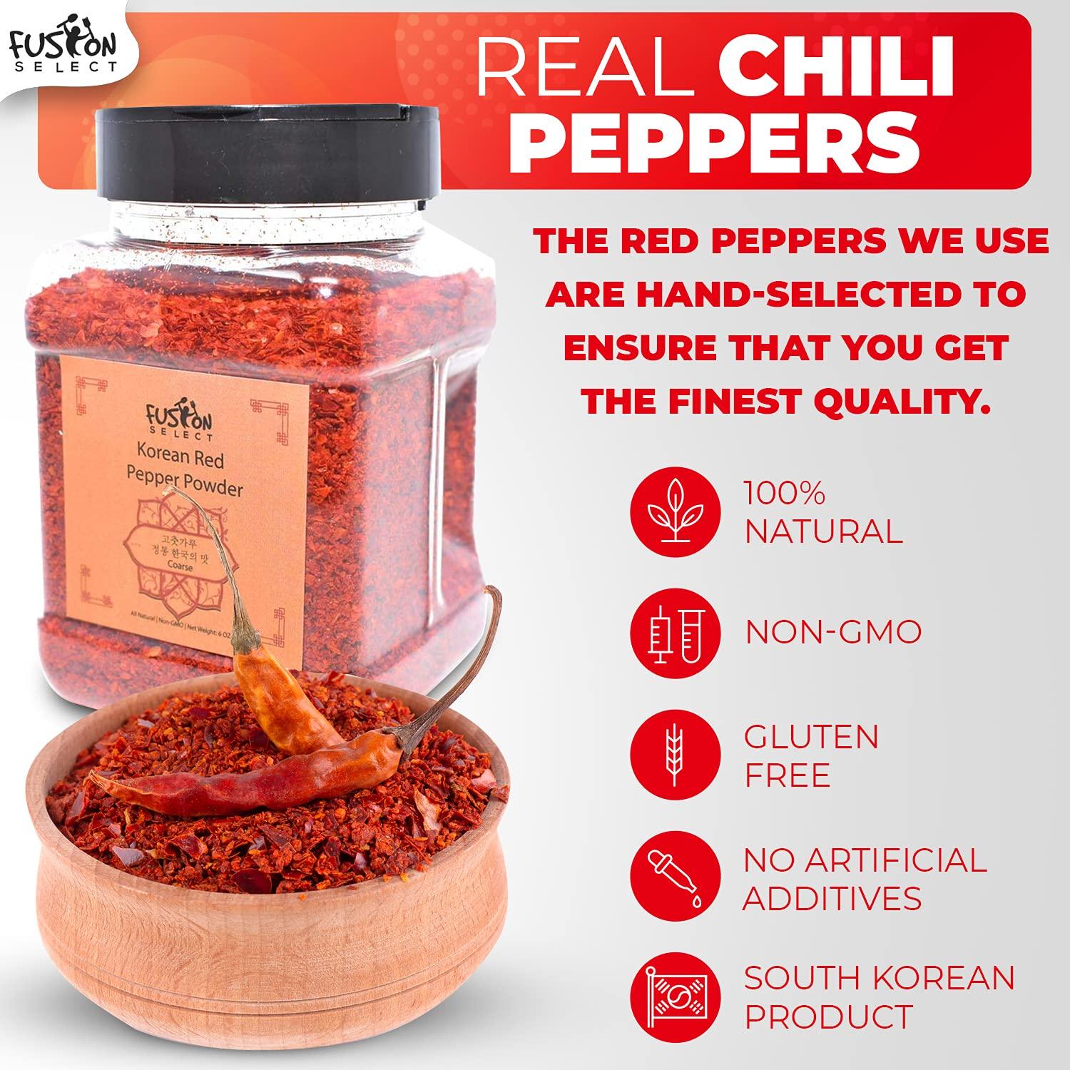 Fusion Select Korean Premium Non-GMO Gluten Free Red Chili Pepper ...