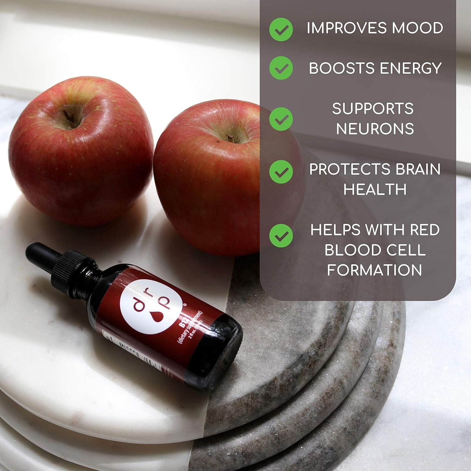 Organic Trace Minerals Electrolyte Drops & Vitamin B12 2500 mcg Bundle ...