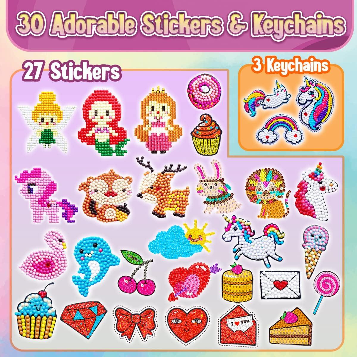Innofans Diamond Painting Stickers Kit for Kids - 27 Water Bottle ...
