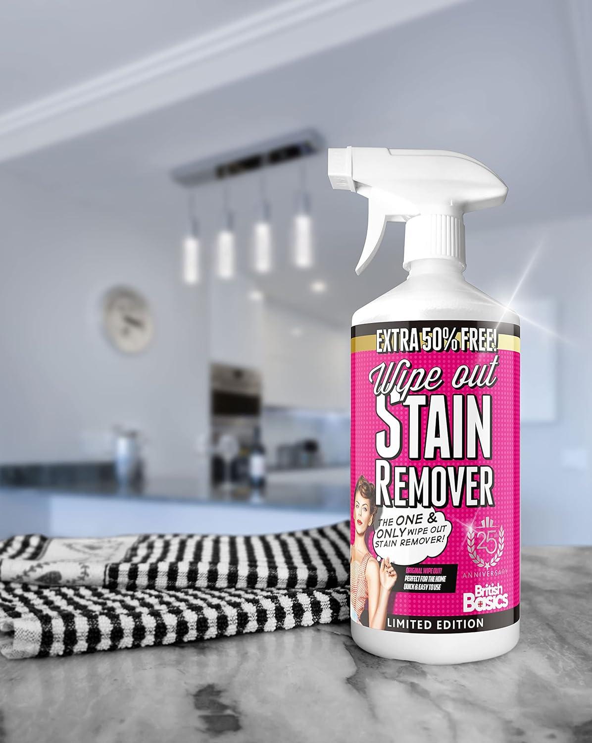 Wipe Out Stain Remover 750ml | Multi Purpose | Multi Surface | Removes ...