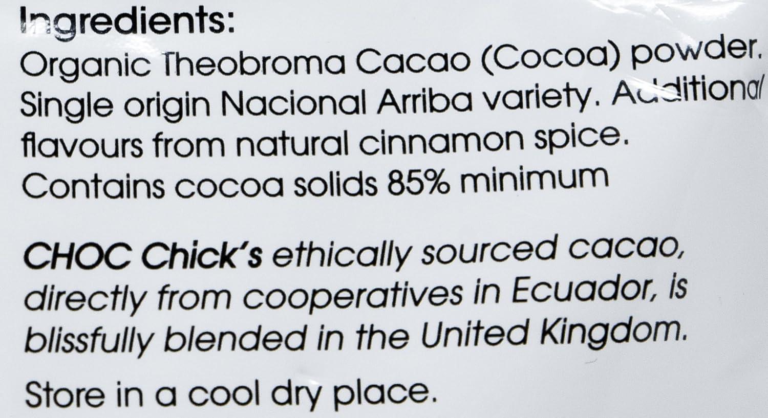 Choc Chick Cinnamon Raw Cacao Powder 250 g | Buy Now with Express ...