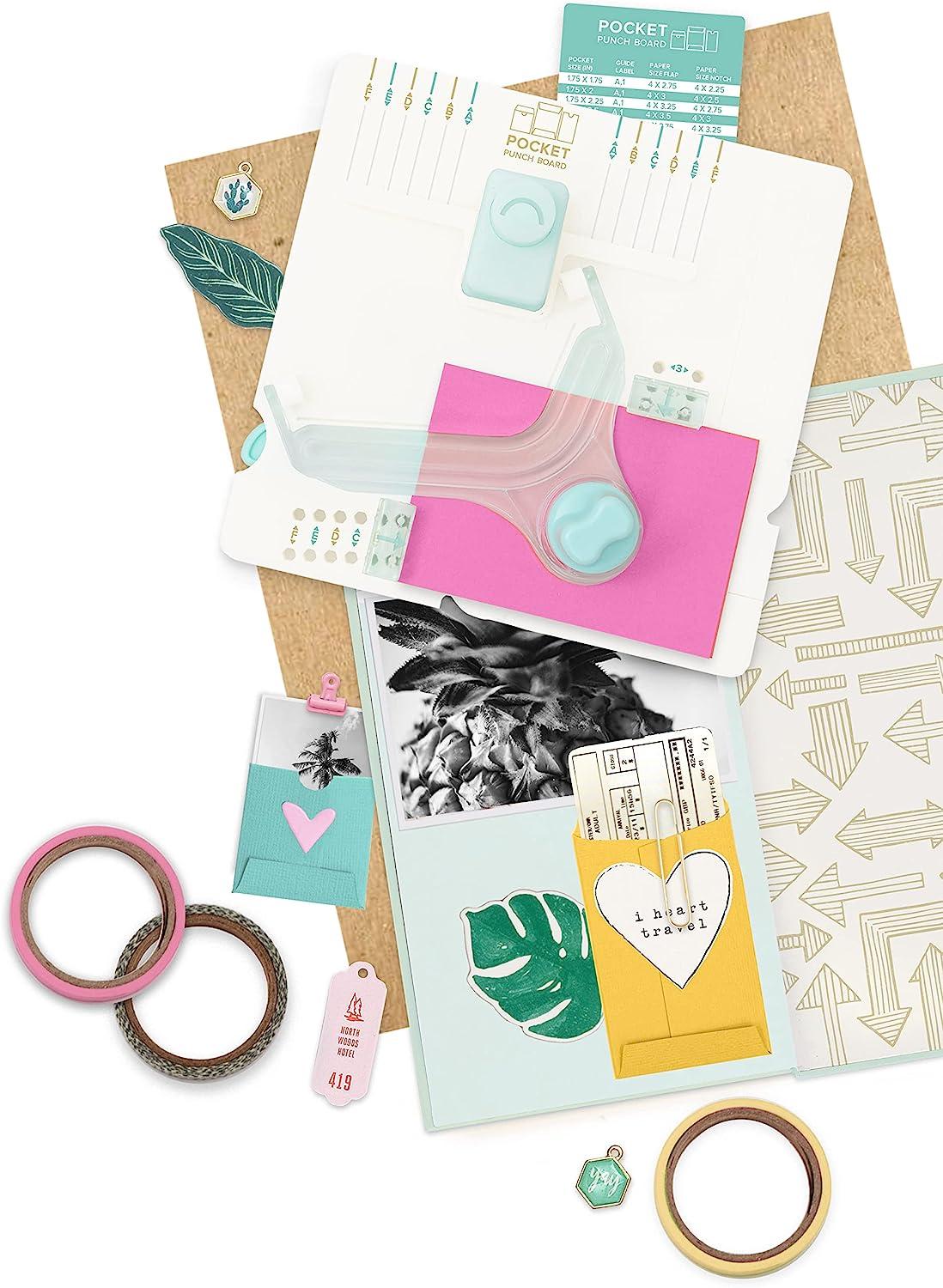 We R Memory Keepers Pocket Maker Punch Board Multicolor | Buy Now with ...