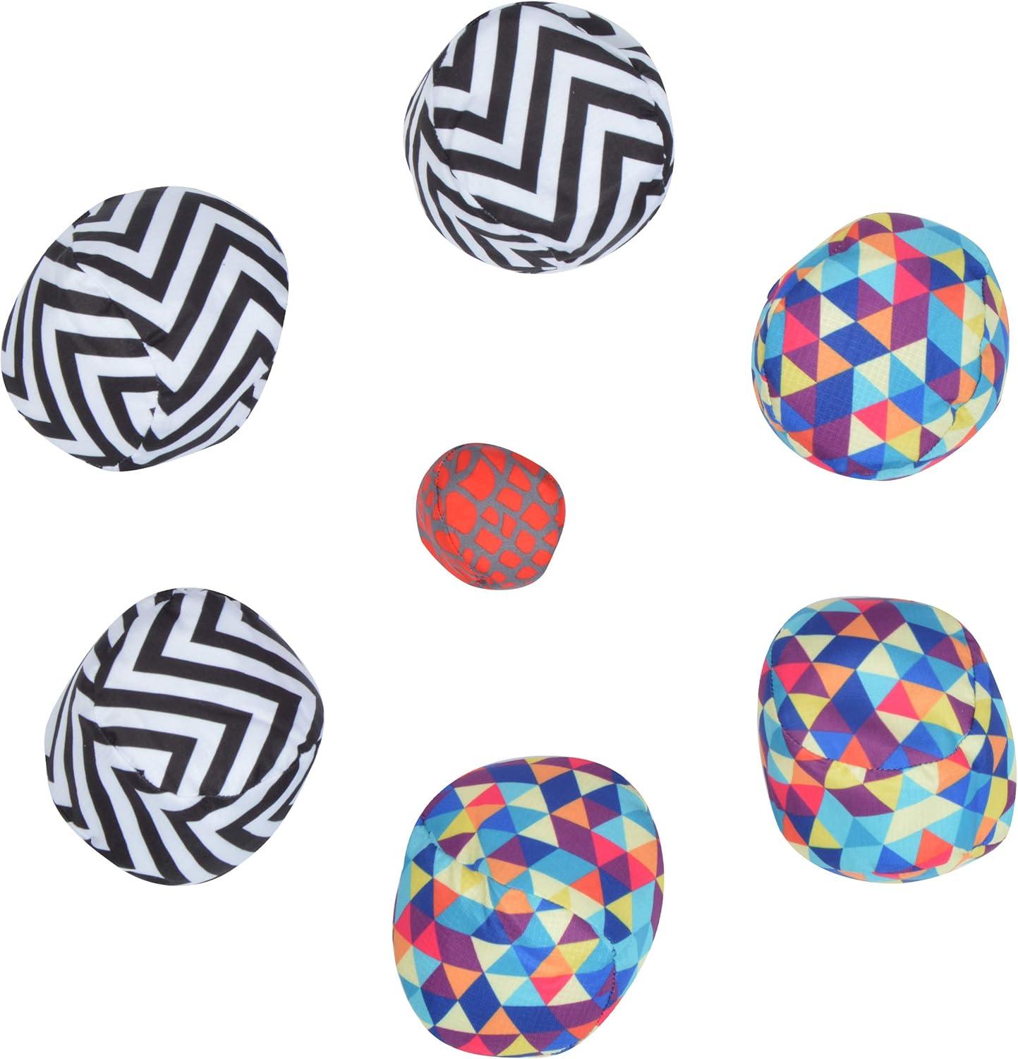 Ocean 5 Boules Soft Set Colorful Street Boccia & Cross Country Petanque ...