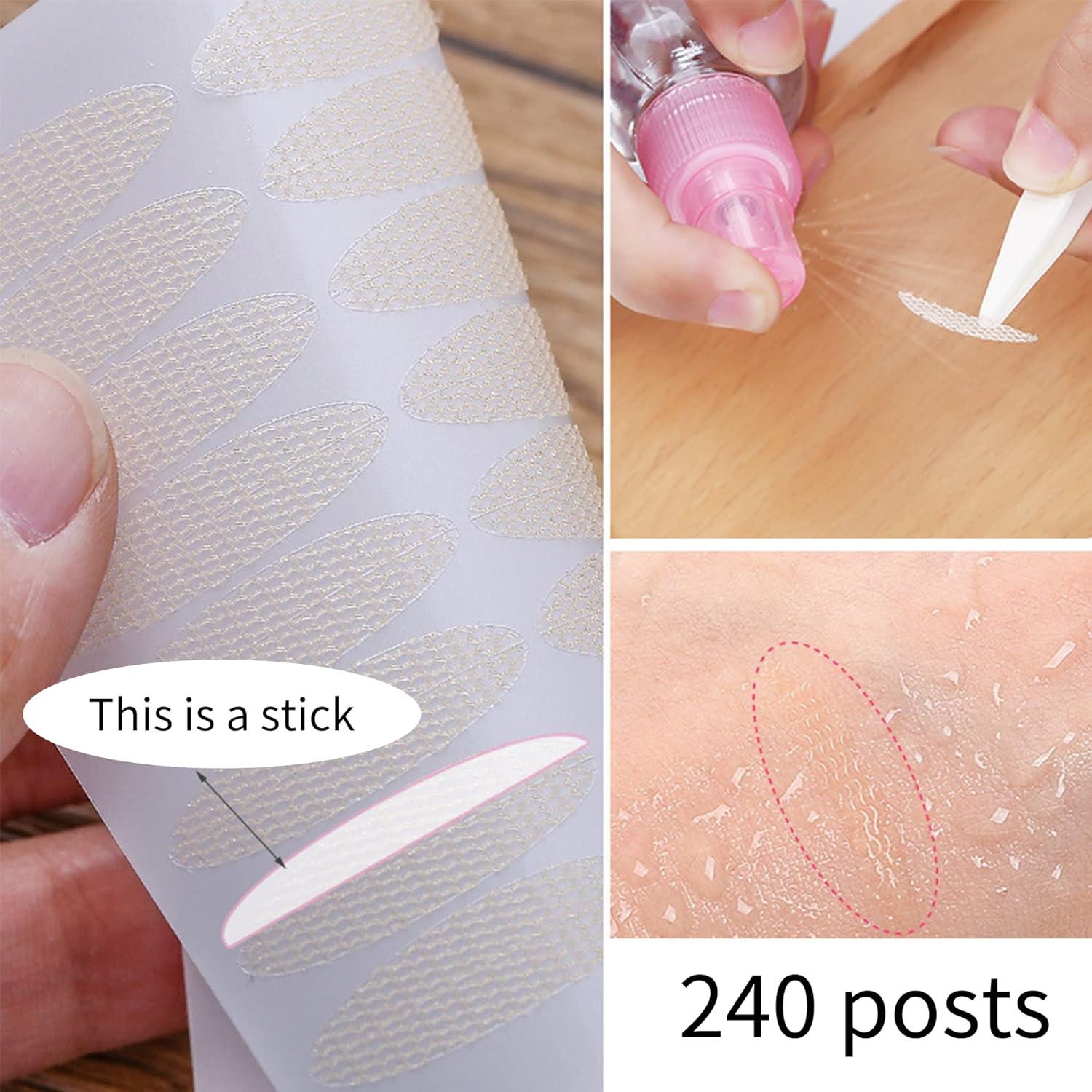 480 Pcs Natural Lace Eyelid Correcting Strips - Instant Lift Stickers ...