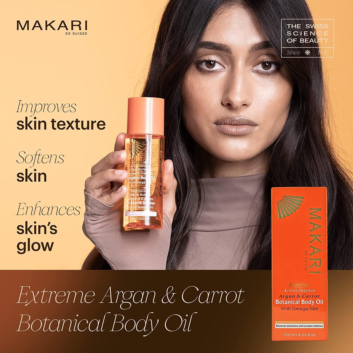 MAKARI Extreme Active Botanical Body Oil - 125ml | Softens, Conditions ...