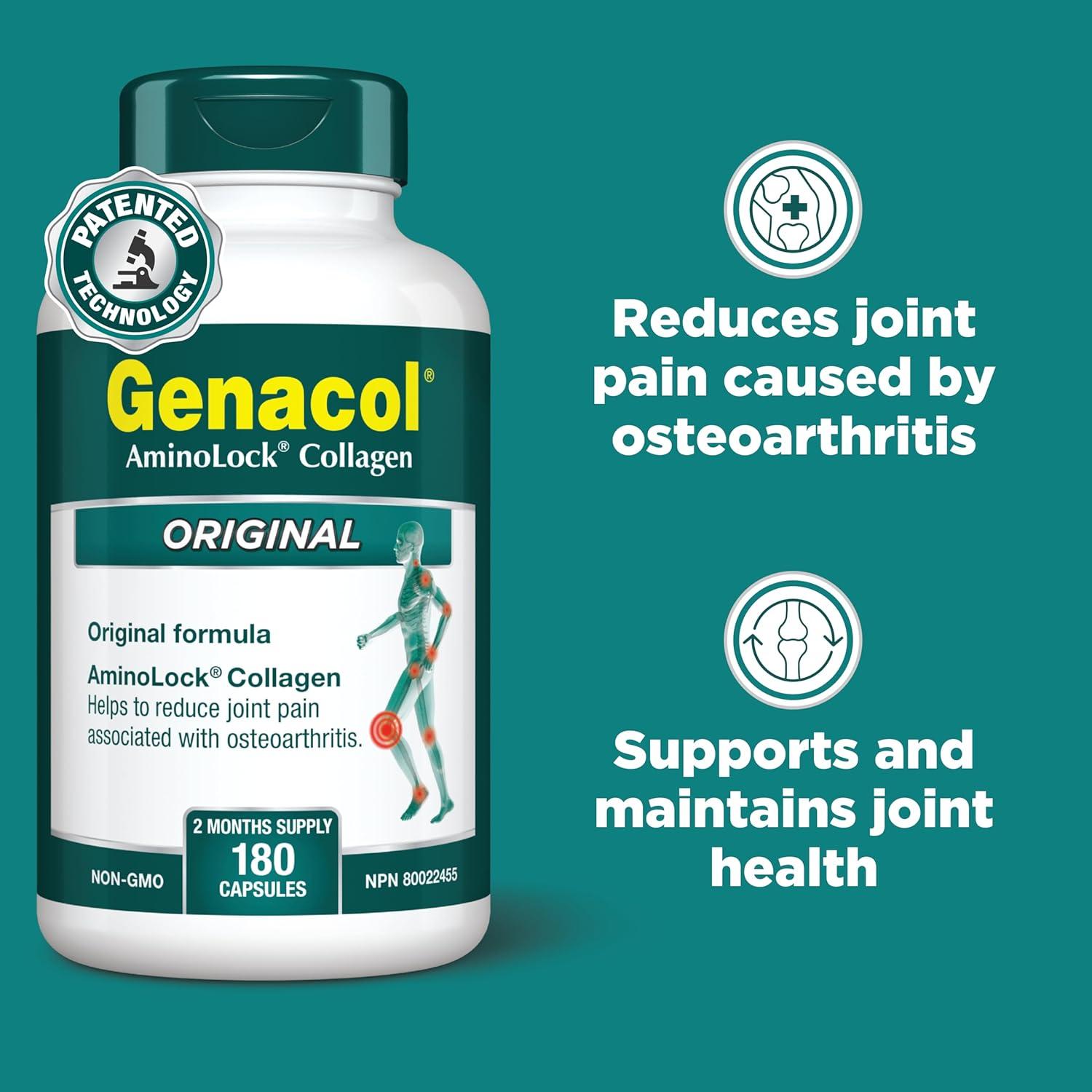 Genacol Ultra-Hydrolyzed Collagen Joint Supplement | Effective Osteo ...