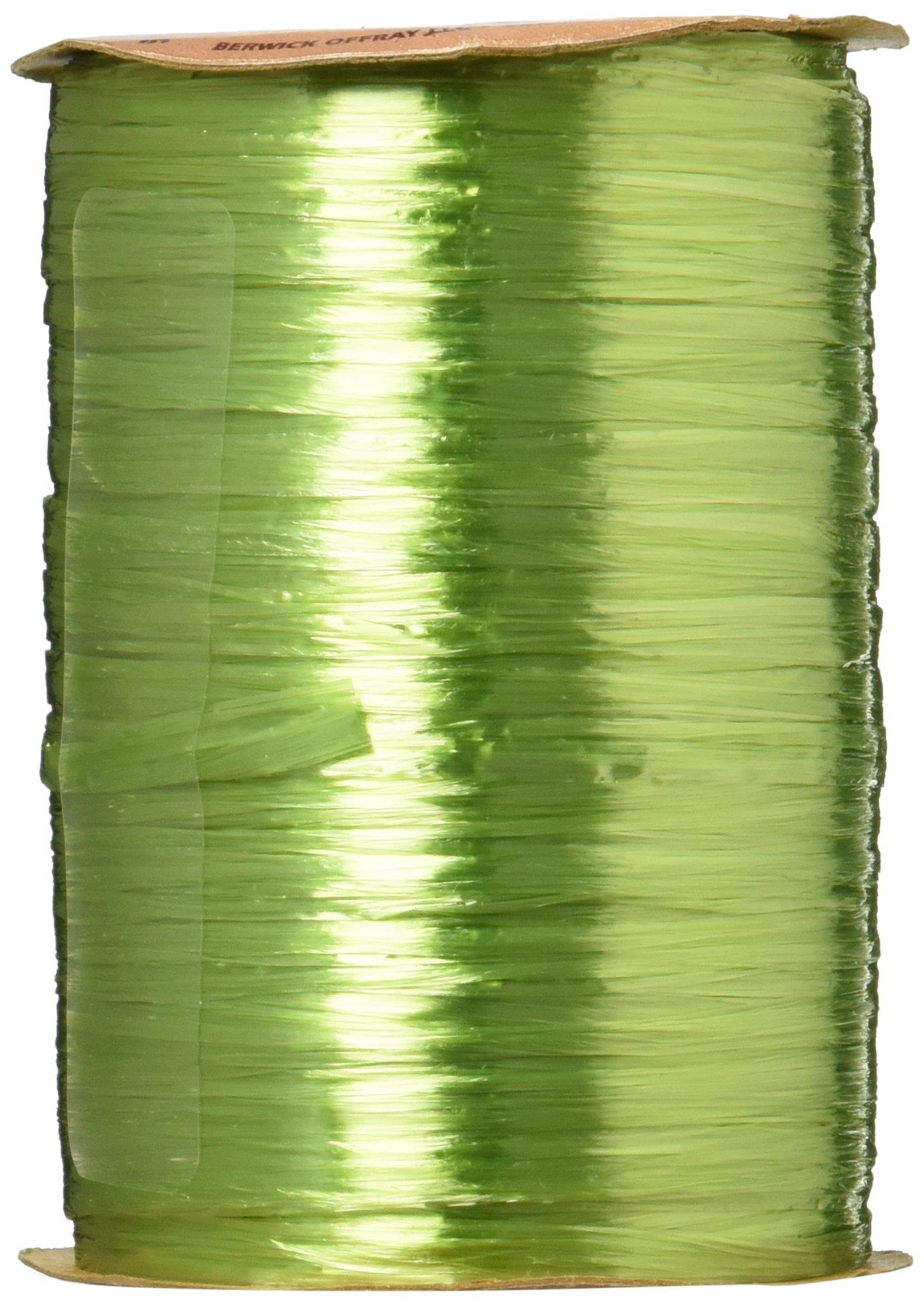 Berwick Wraphia Pearlized Rayon Craft Ribbon - 100-Yard Spool - Jungle ...