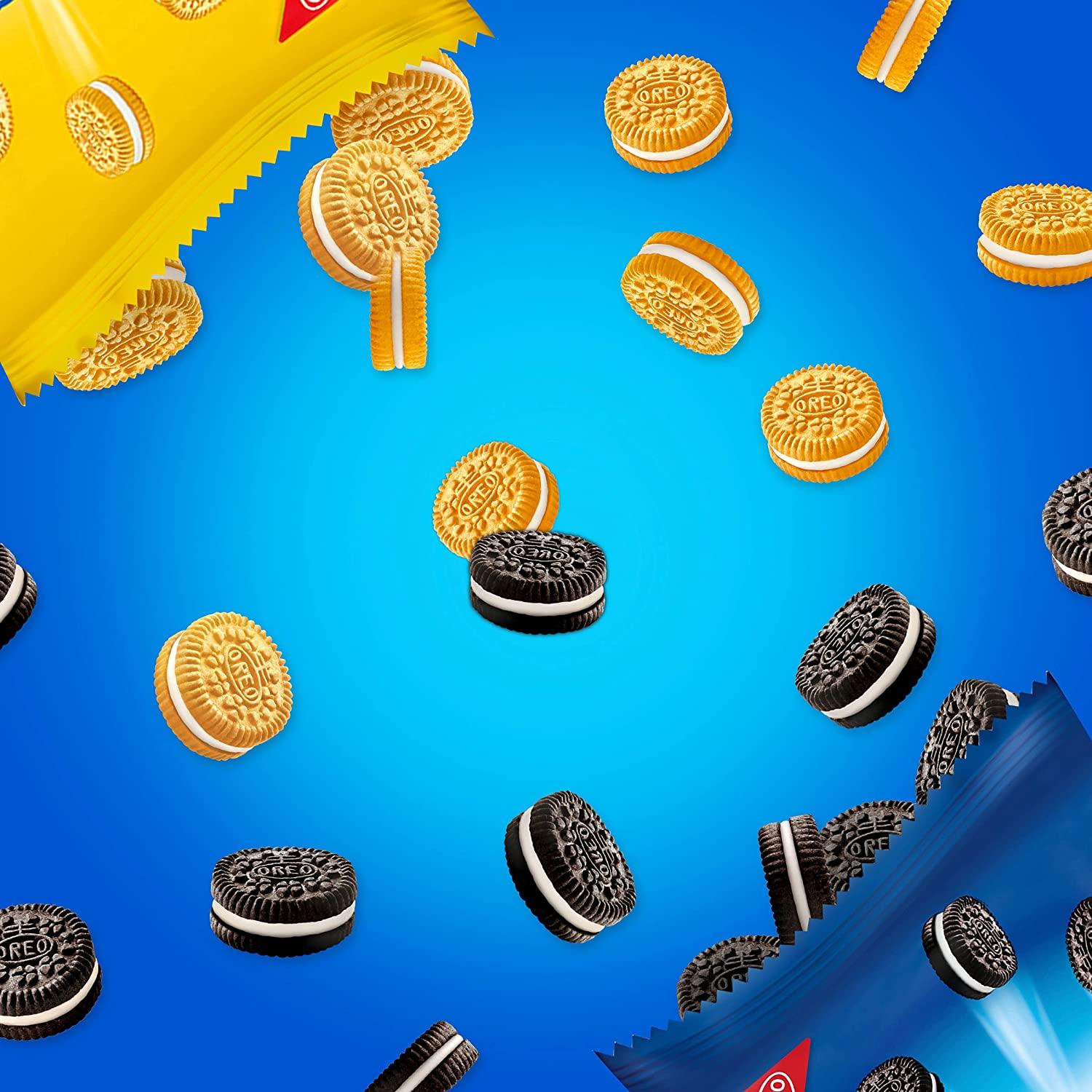 OREO Mini Mix Sandwich Cookies Variety Pack - 20 Snack Packs ...