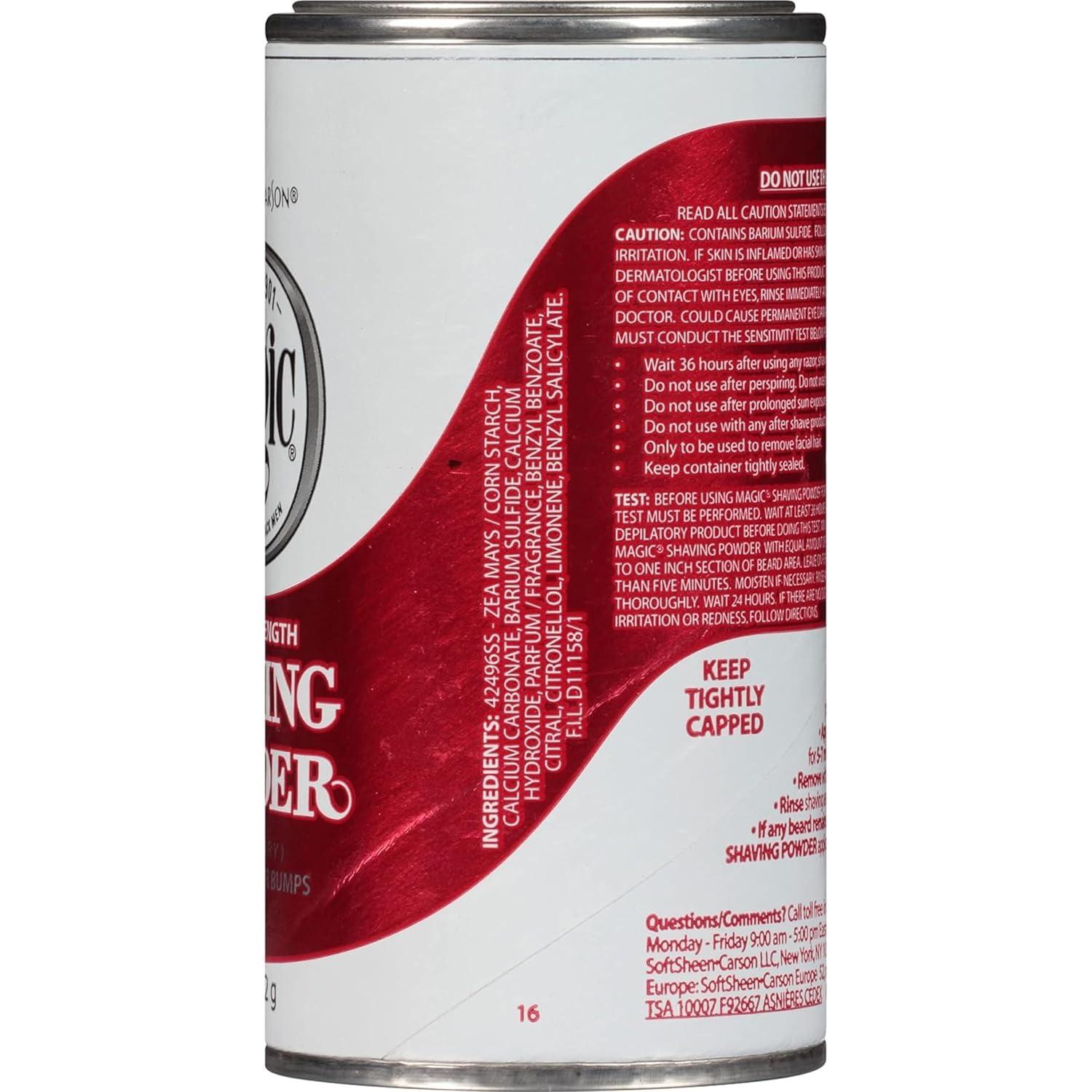 Buy MAGIC No Razor Shaving Powder 127gm - Extra Strength Depilatory for ...