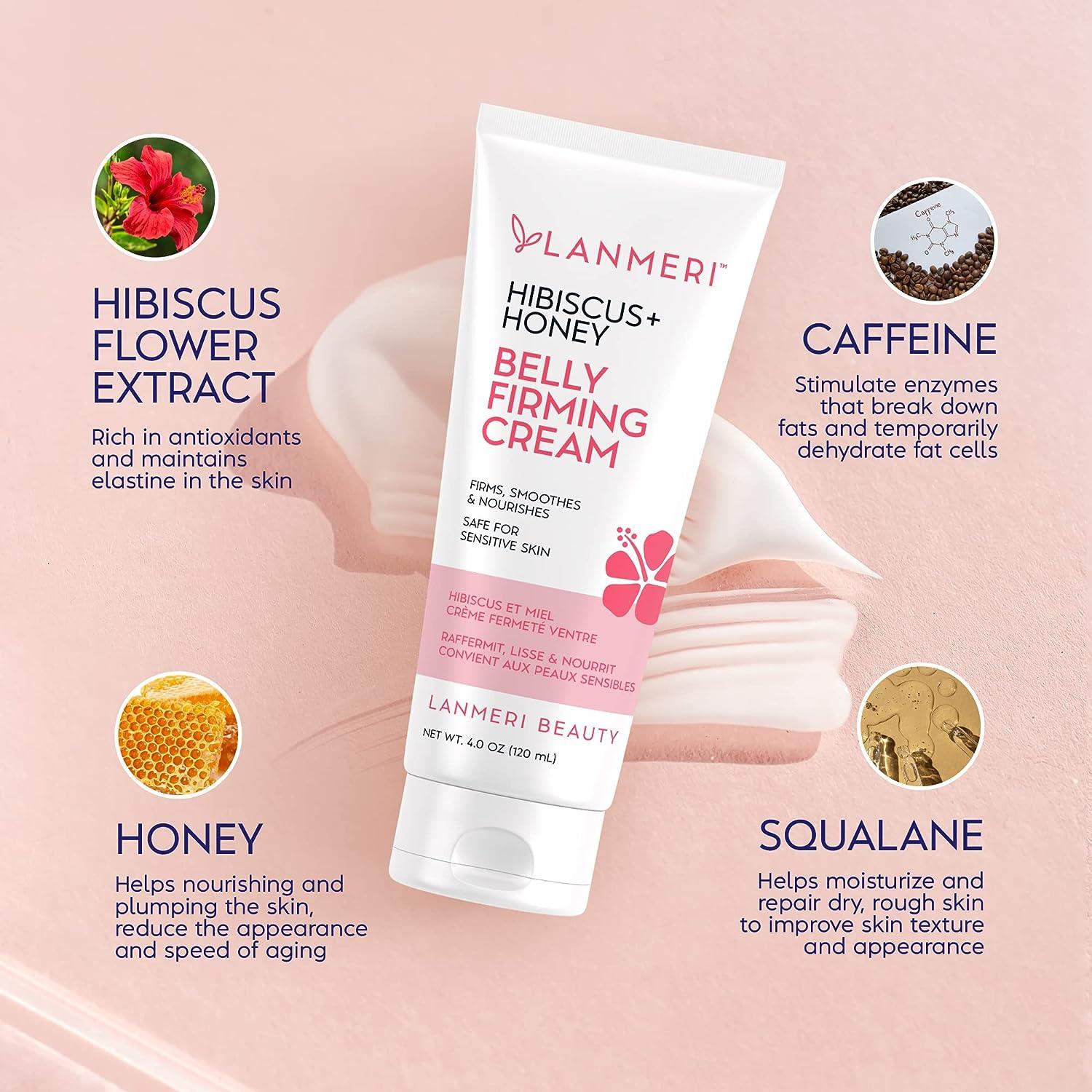 Lanmeri Hibiscus & Honey B Flat Belly Firming Cream | Skin Tightening ...