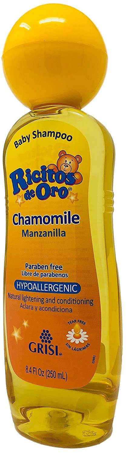 Ricitos de Oro Chamomile Baby Shampoo 8.4 Fl Oz - Hypoallergenic Tear ...