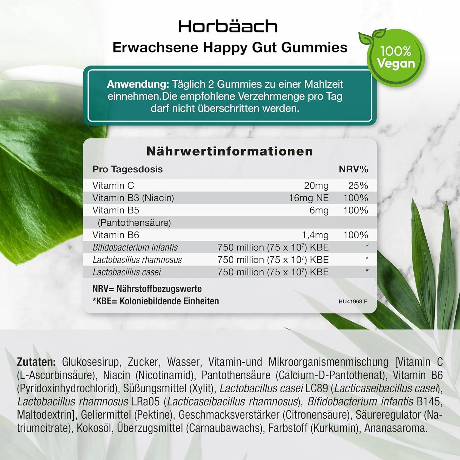 Probiotics Gummy Bears | 2 Billion CFU | Good Health Cultures with ...