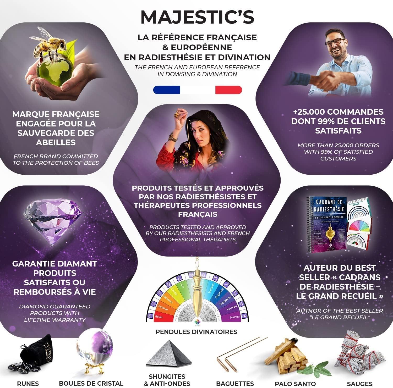 Buy Egyptian Osiris Pendulum - 3-in-1 Radiasthesia & Oracle Tool for ...