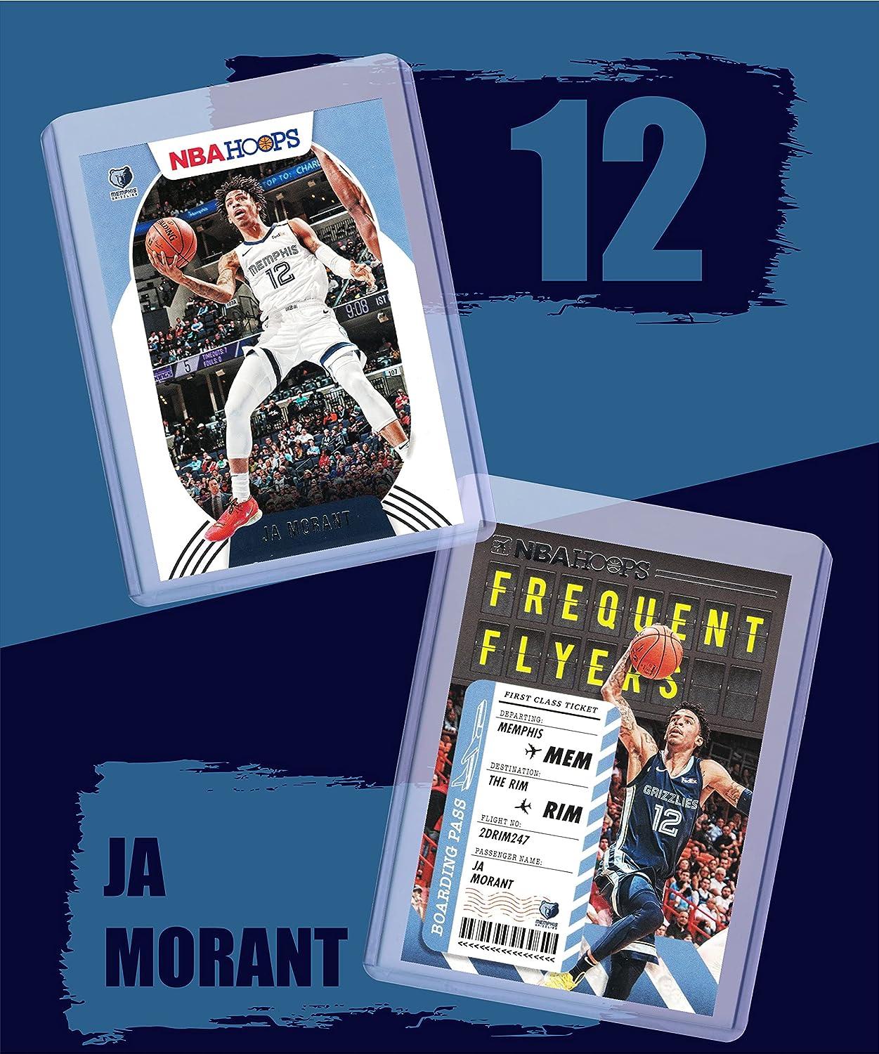 Ja Morant Basketball Cards - Memphis Grizzlies Trading Card Bundle (5 ...