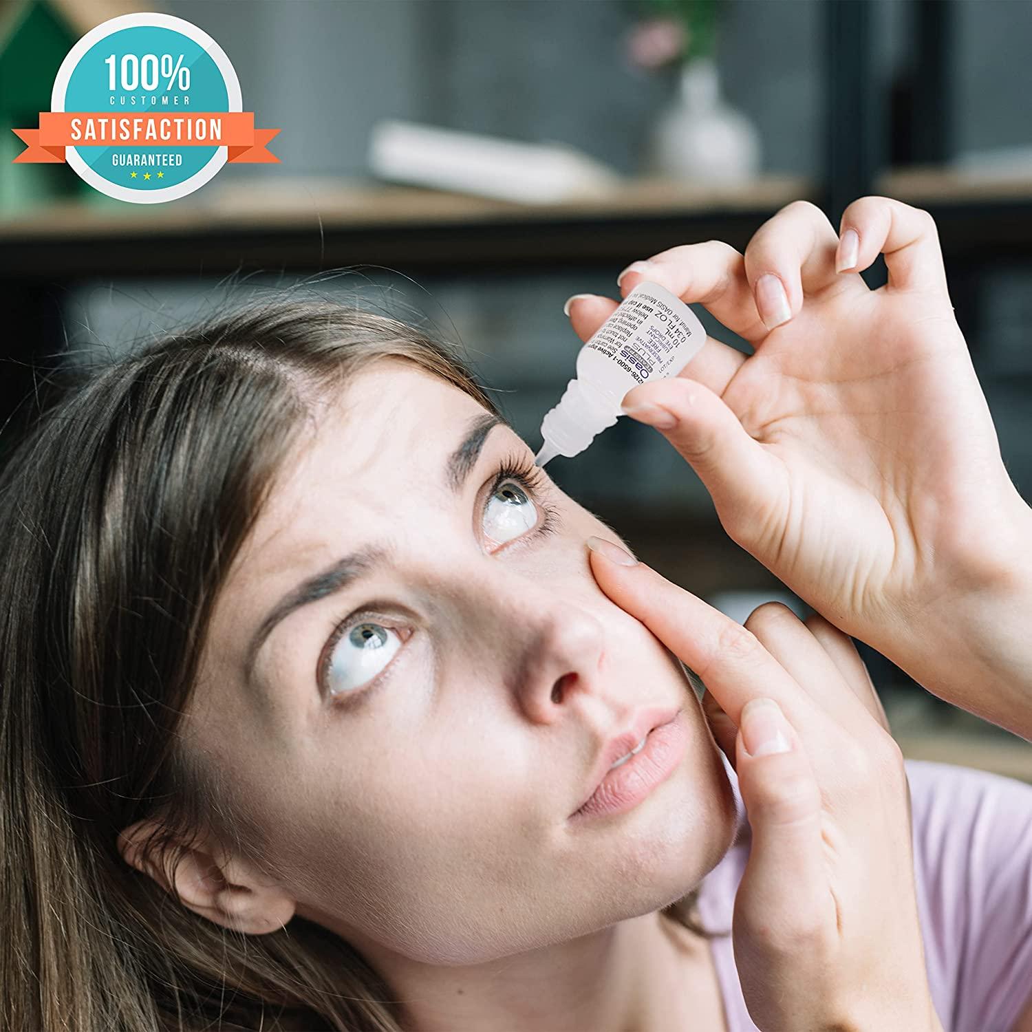 Oasis TEARS Plus Preservative-Free Lubricant Eye Drops Relief for Dry ...