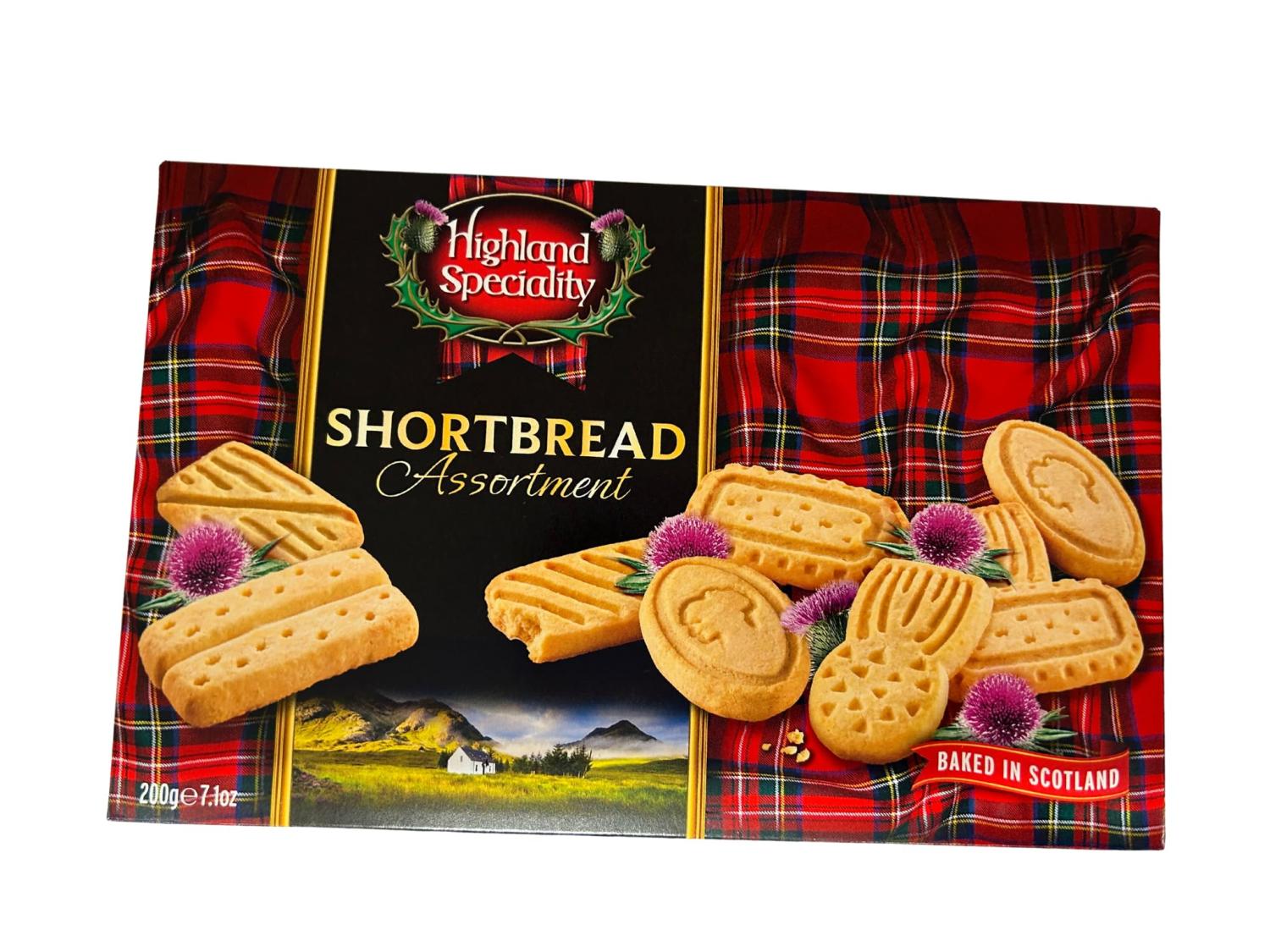 Highland Speciality Shortbread Assortment Biscuits | Box of Biscuits ...