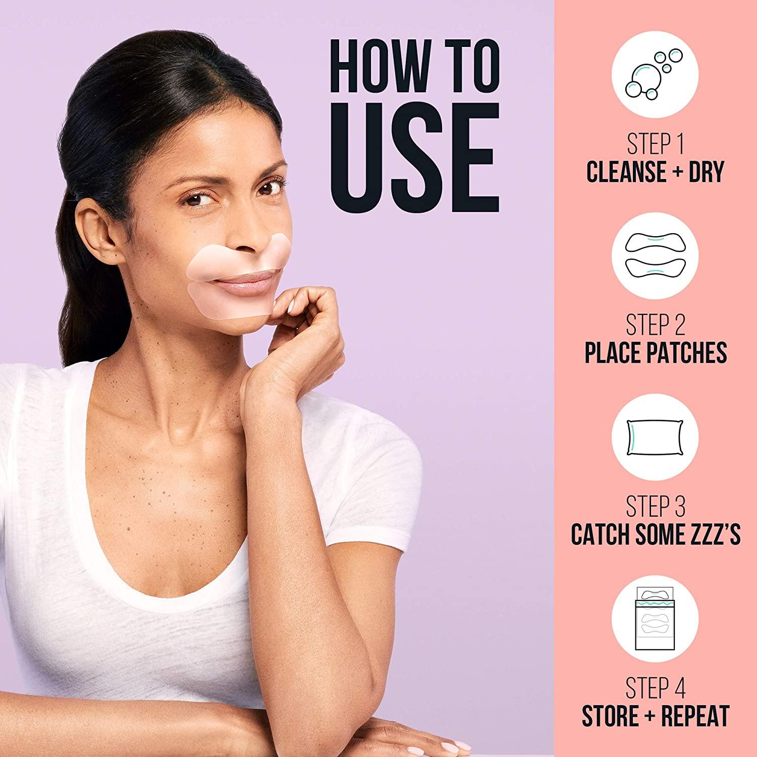 SiO Beauty Super LipLift - Anti-Wrinkle Patches for Lip & Smile | 4 ...