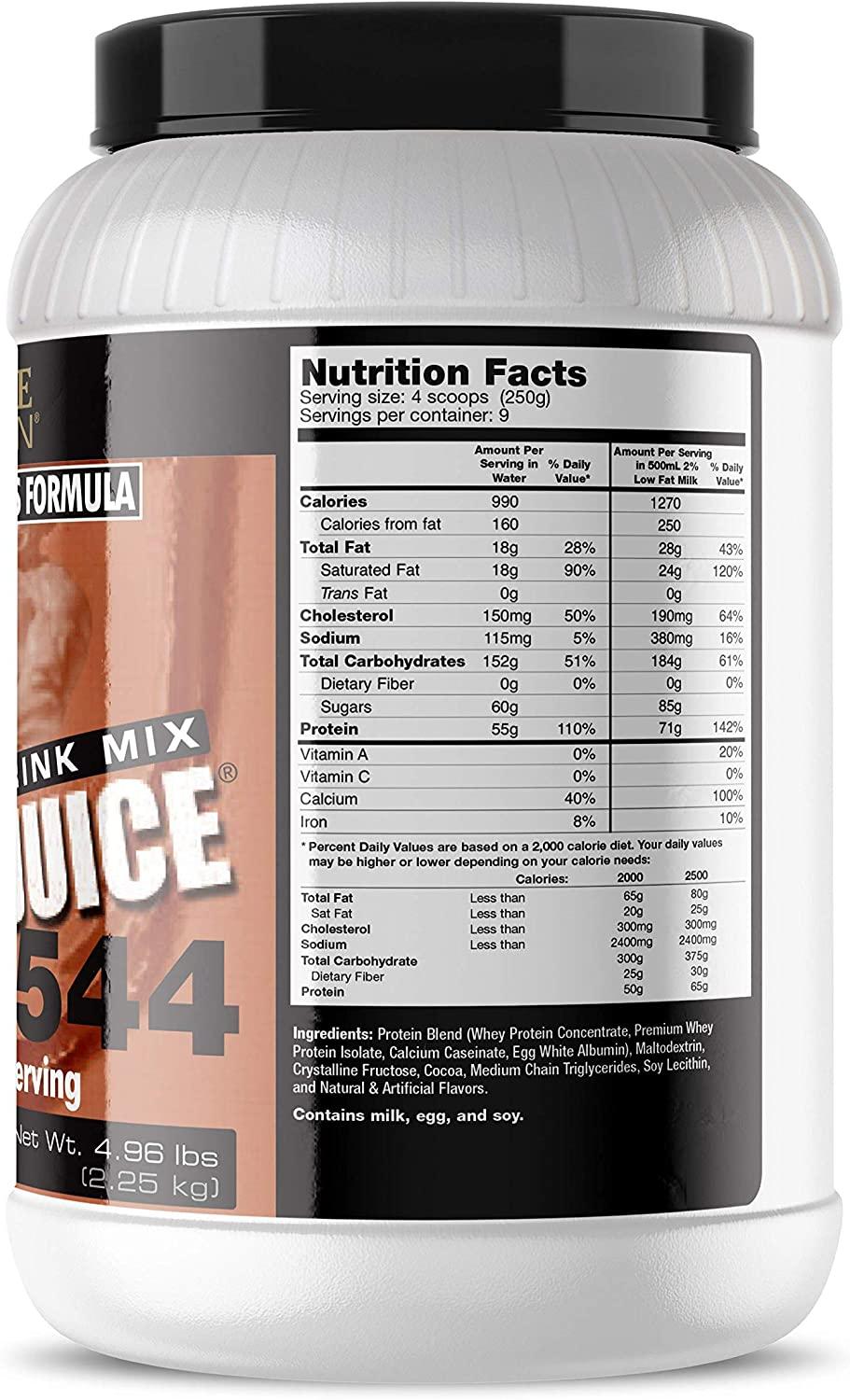 Ultimate Nutrition Muscle Juice 2544 Whey Protein Isolate 4.96 lb ...