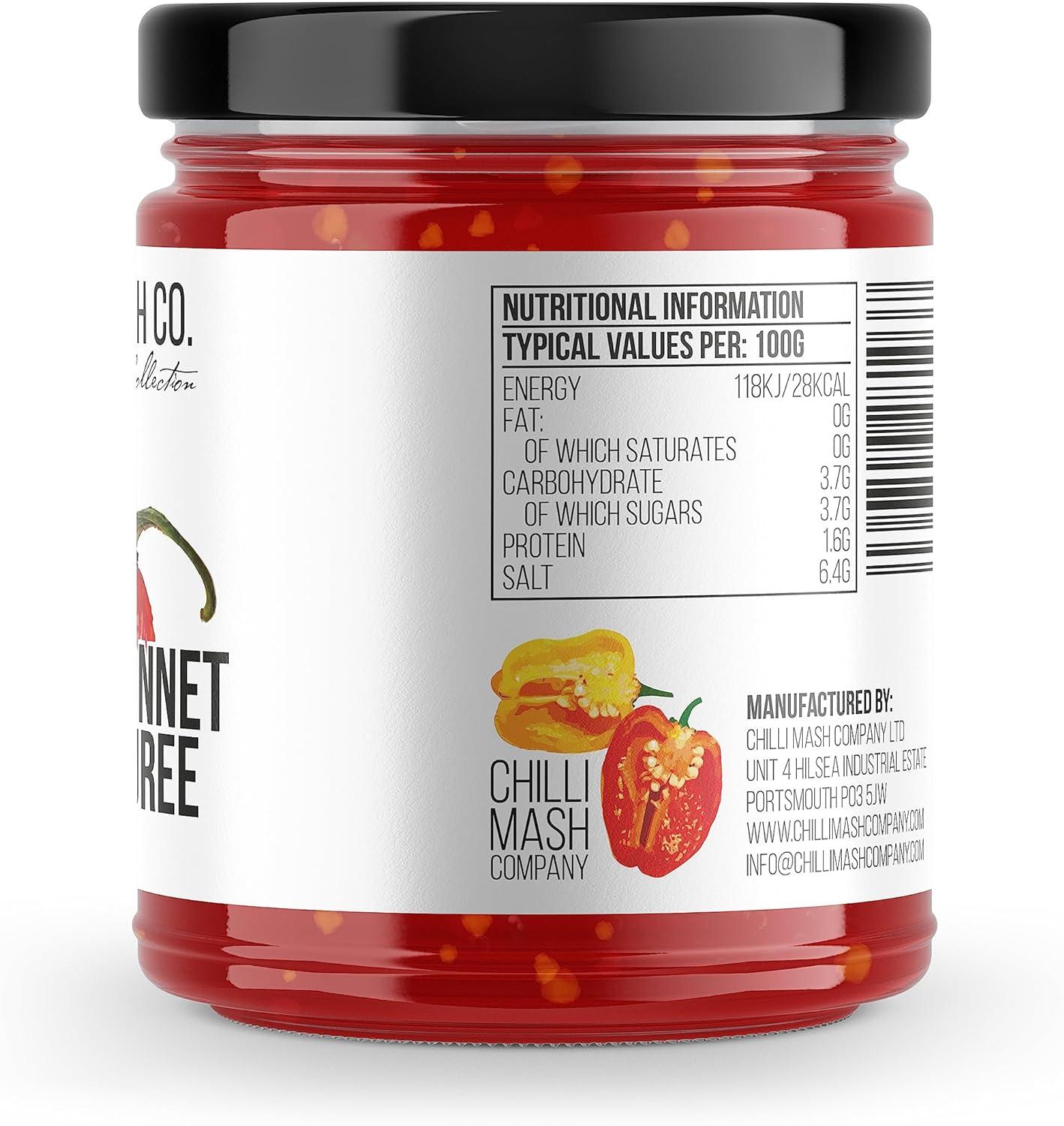 Scotch Bonnet Chilli Puree 190ml | Chilli Mash Co. Rwandan Spice ...