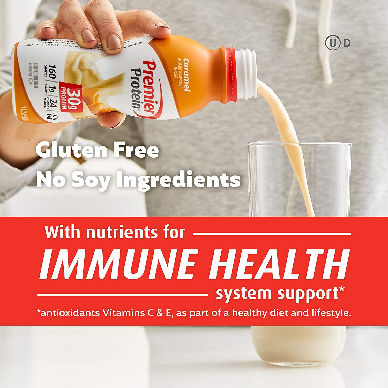 Premier Protein Shake Variety Pack - 30g Protein, 1g Sugar, 24 Vitamins ...