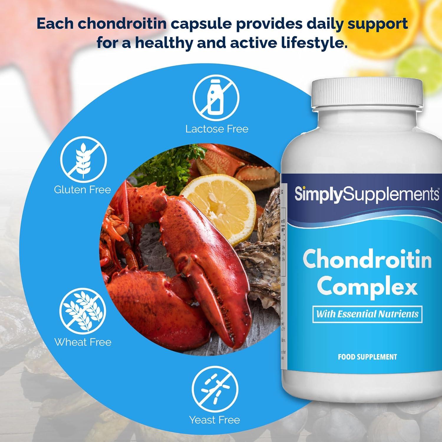 Buy Chondroitin Complex 180 Capsules - 3 Month Supply ...