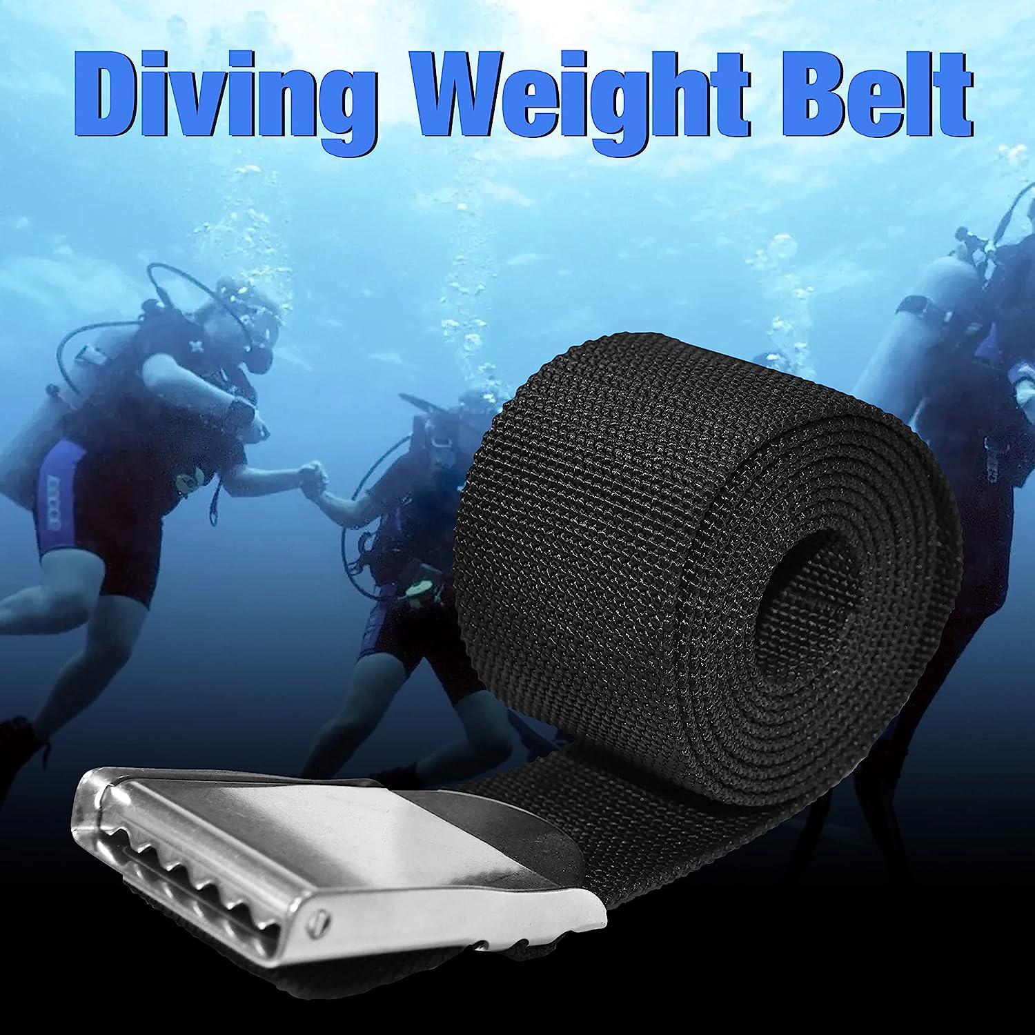ELFGO Adjustable Diving Weight Belt with Quick Release Buckle - 67 Inch ...