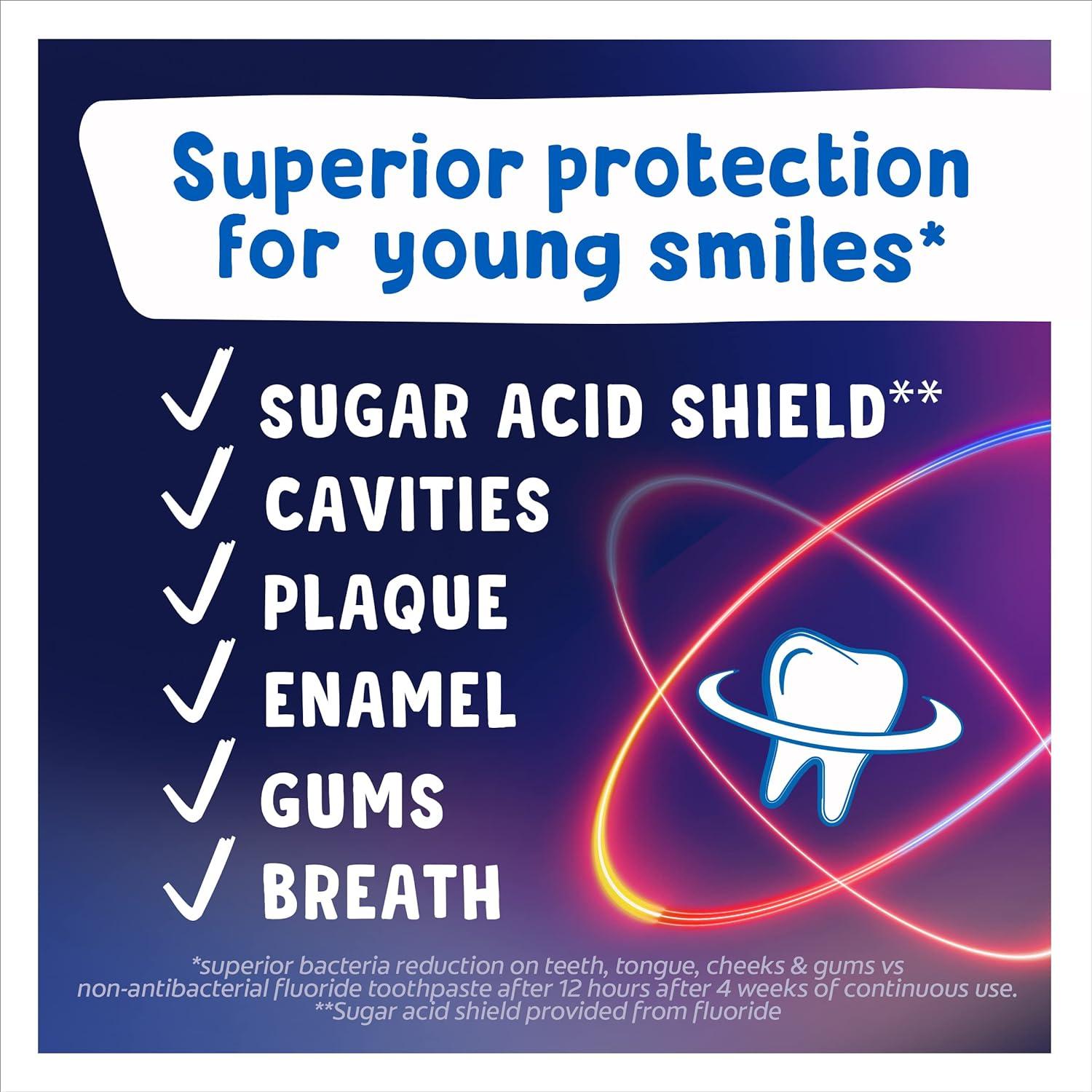Colgate Total Kids Mild Mint Toothpaste 50ml | Ages 7-12 | Gentle Mint ...