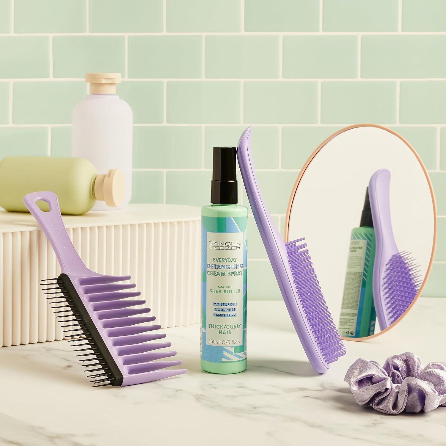 Tangle Teezer Detangling Cream Spray for Thick & Curly Hair - Vegan ...
