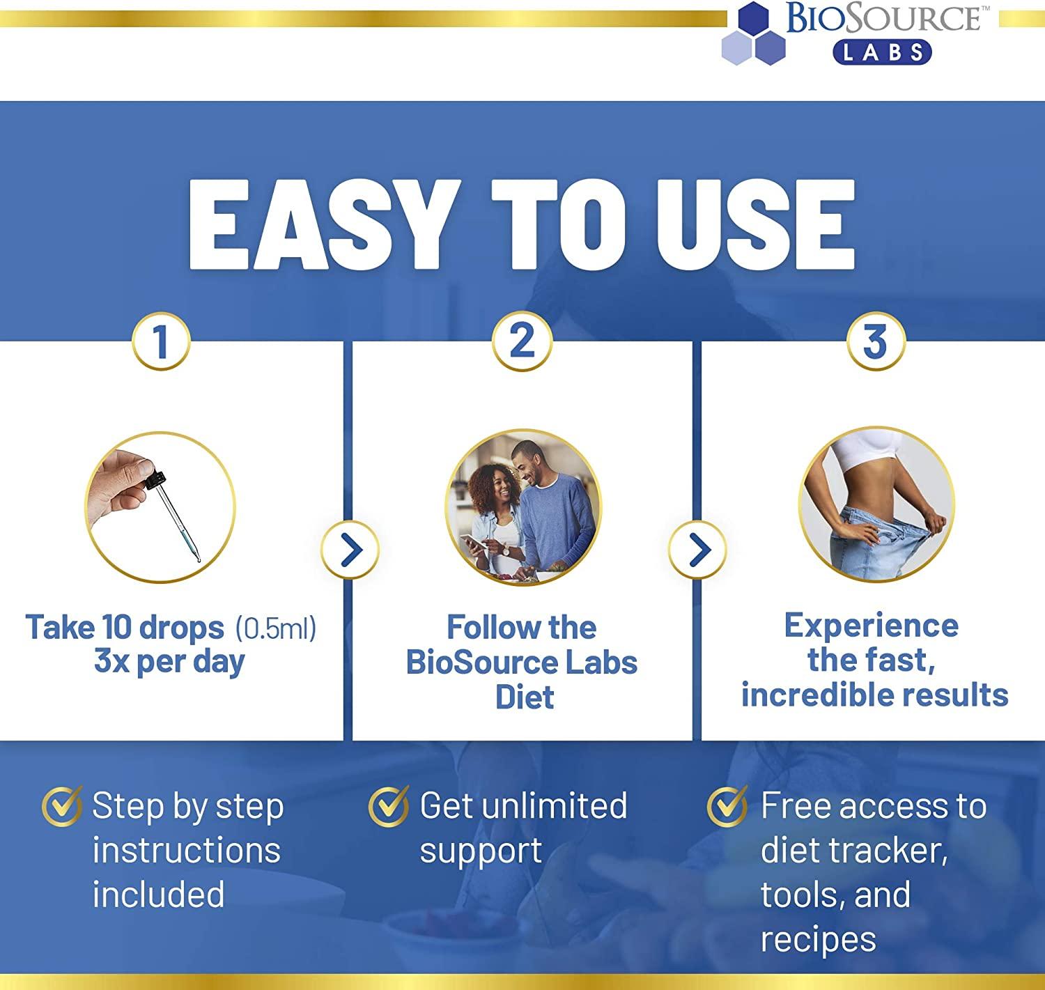 BioSource Labs Complex ProMAX Premium Diet Drops - 2 Fl Oz (Pack of 2 ...