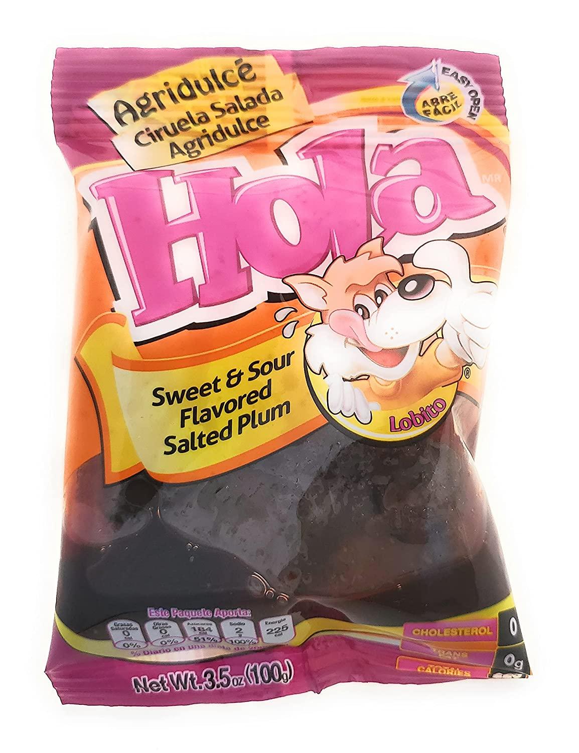 Salado Agriculce - Saladulces HOLA Lobito Sweet and Sour Salted Plums 3 ...