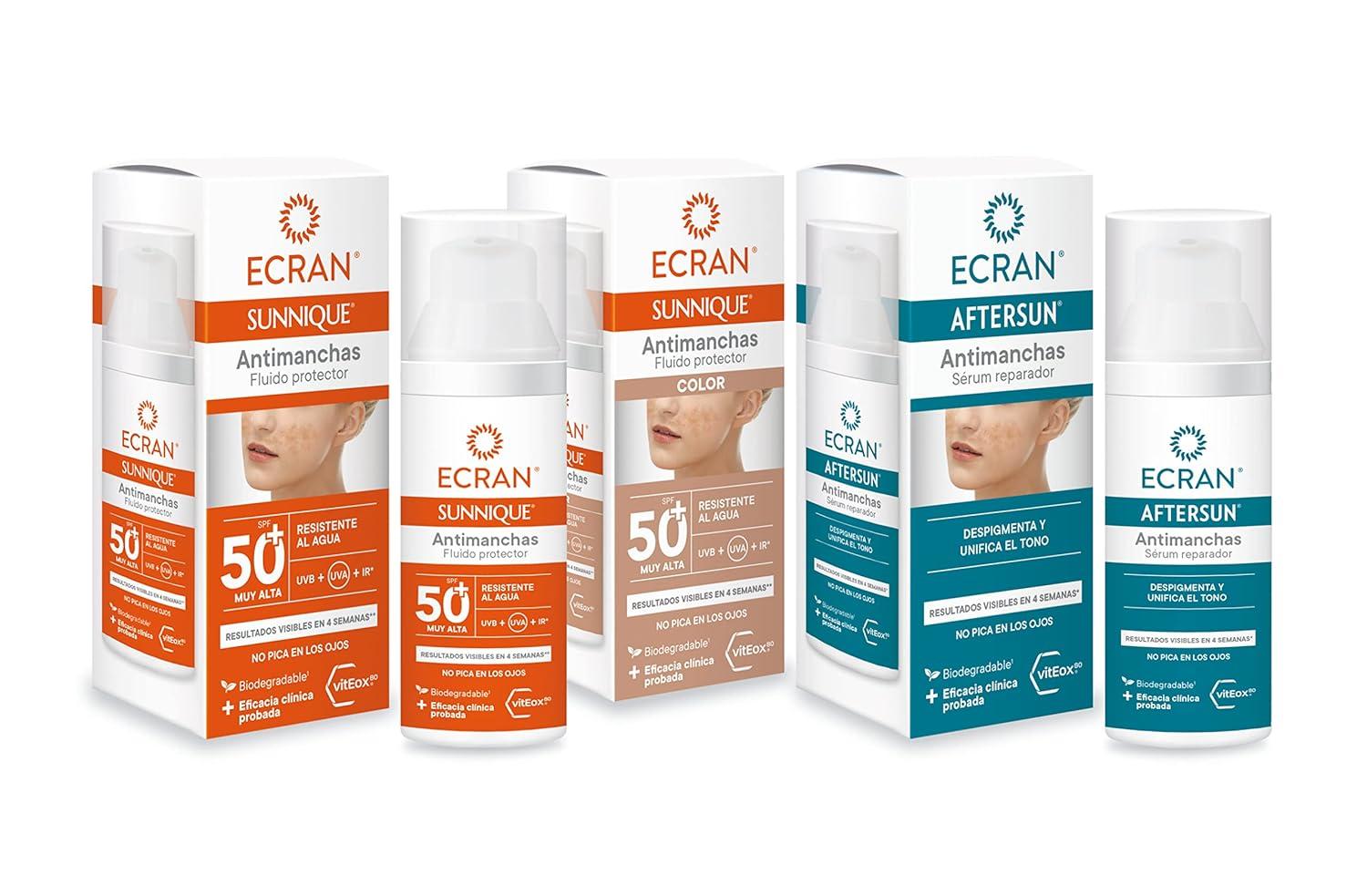 Ecran Aftersun Anti-Sun Serum 50ml - Soothing Sunburn Relief & Skin ...