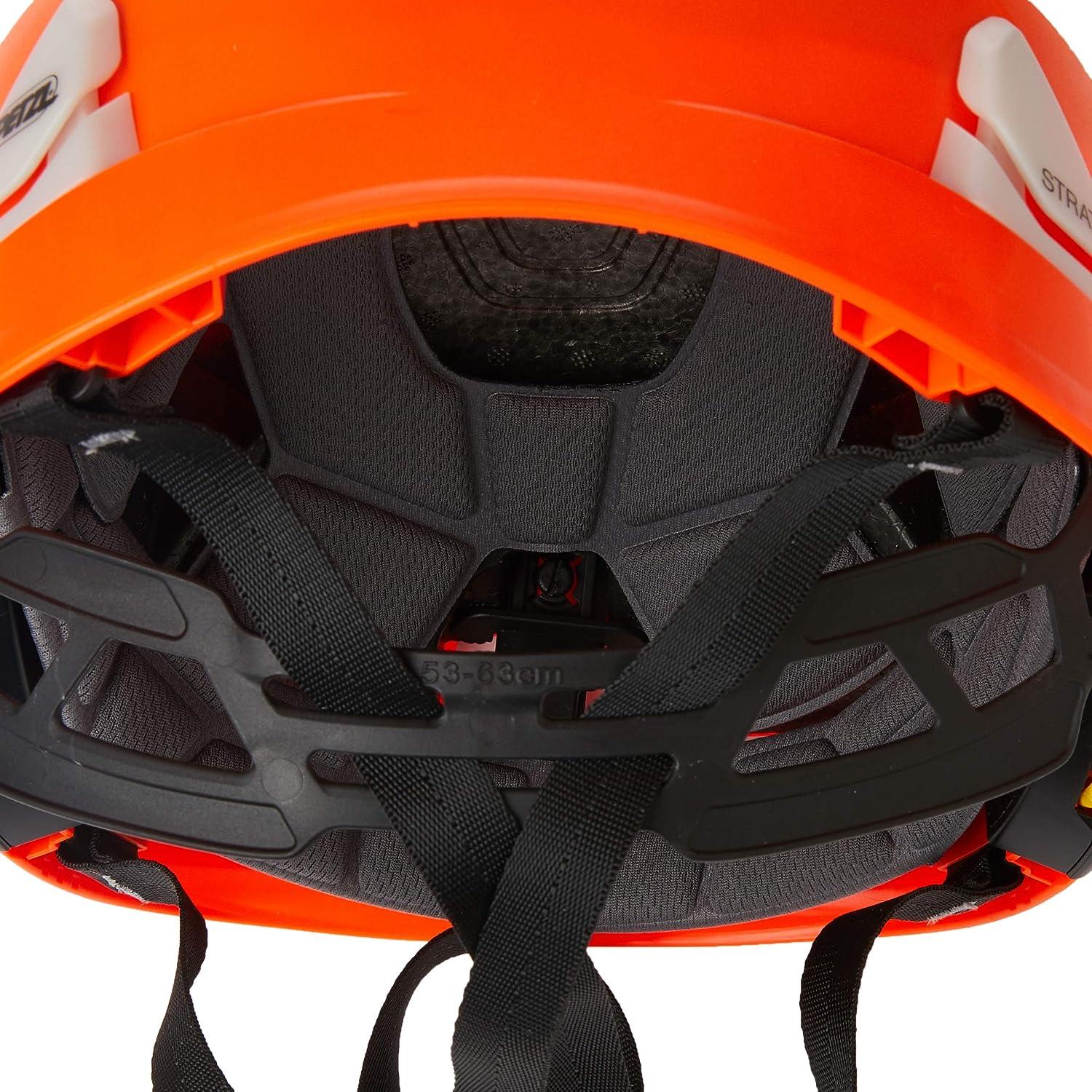 Petzl Strato Hi-Viz Helmet - Orange | Lightweight Safety Headwear | Buy ...
