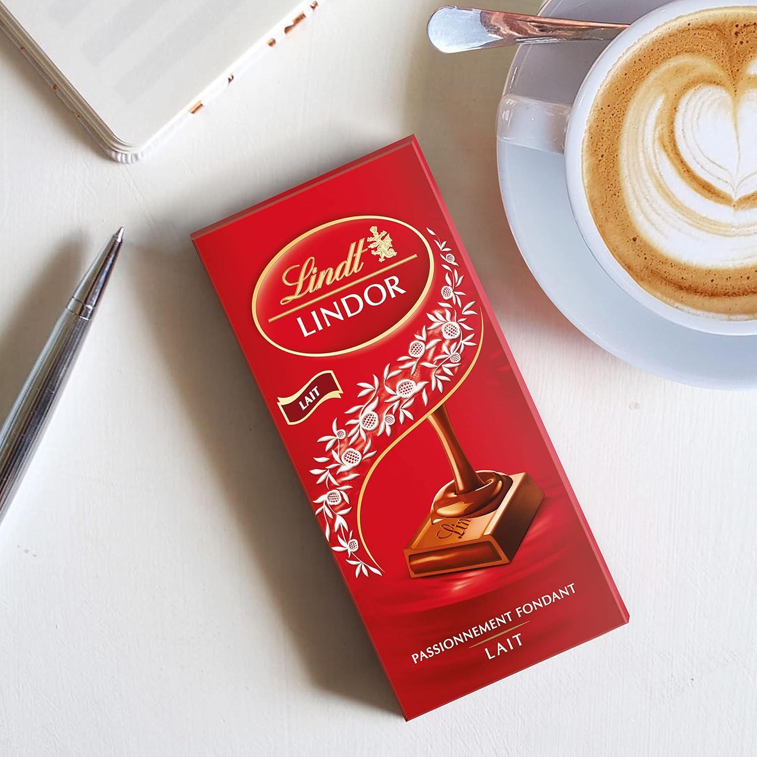Lindt - LINDOR Tablet - Milk Chocolate - Soft Heart 150g | Buy Now with ...