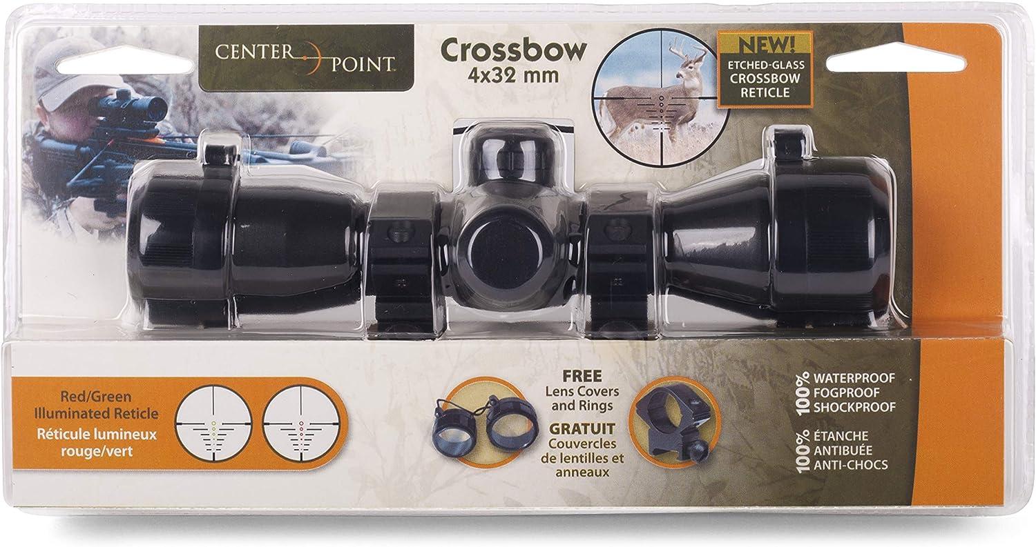 CenterPoint Optics LC432ERG2 4x32mm Red/Green Illuminated Crossbow ...