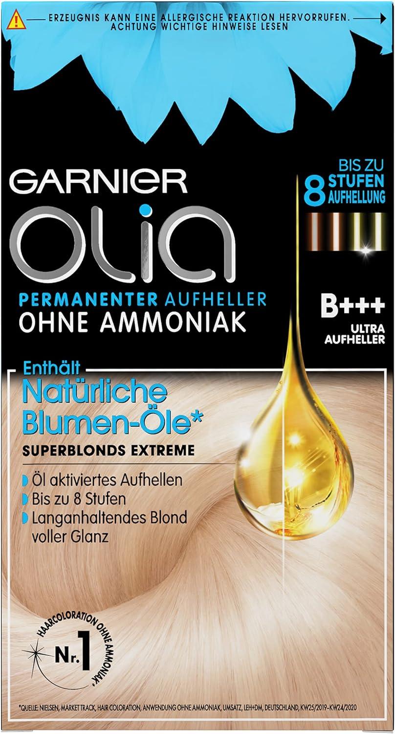 Garnier Olia Hair Brightener B+++ Ultra Bleach Super Blonde Extreme ...
