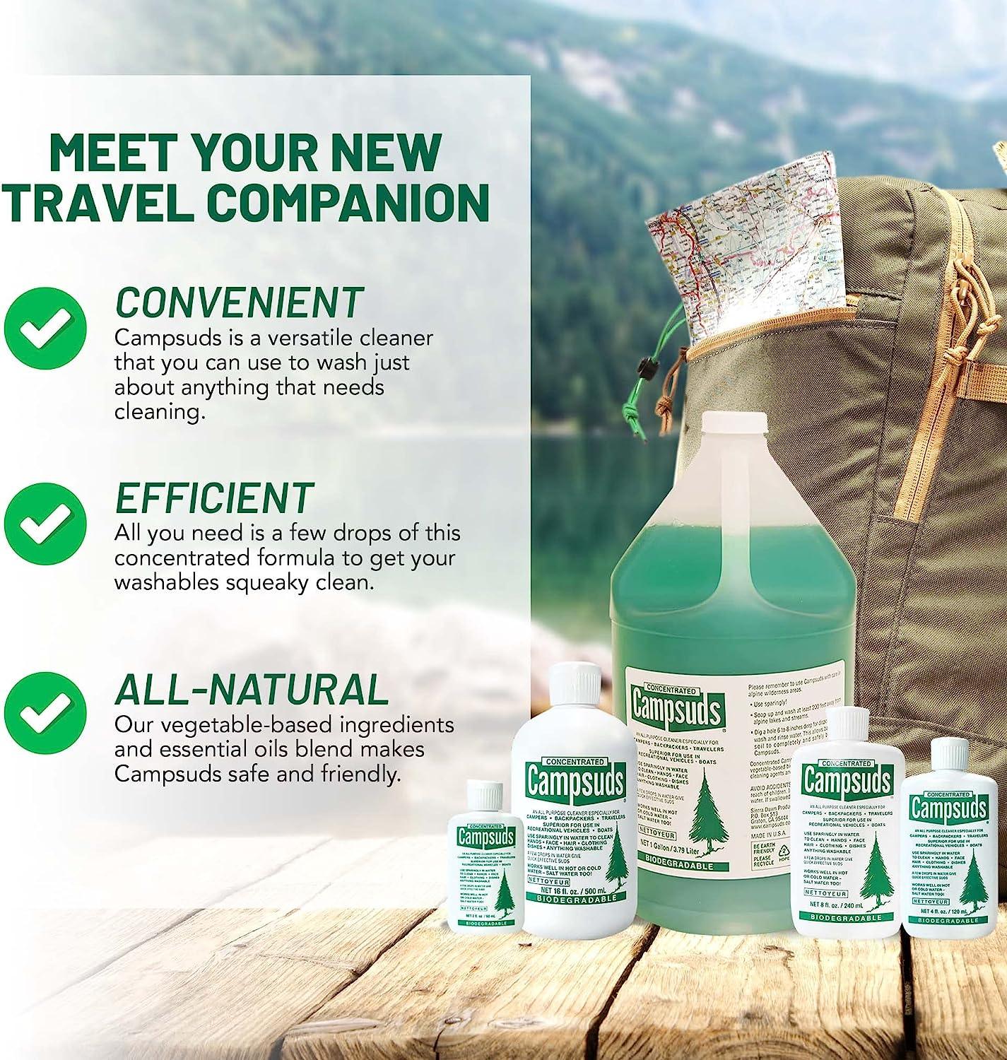 Concentrated Campsuds Outdoor Soap - Eco-Friendly Camping Soap - 2 Fl ...