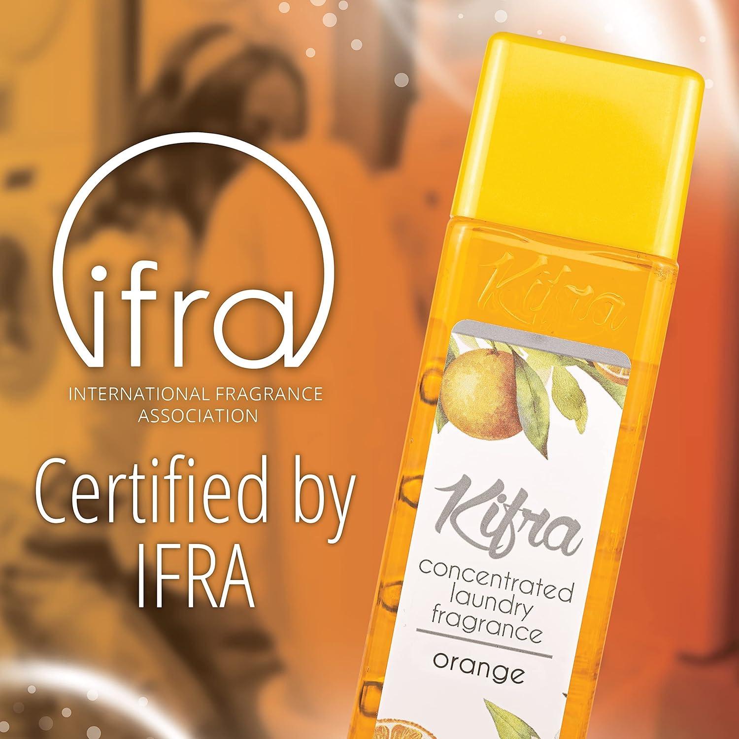KIFRA ORANGE Concentrated Laundry Fragrance - 200ml, 80 Washes | Buy ...