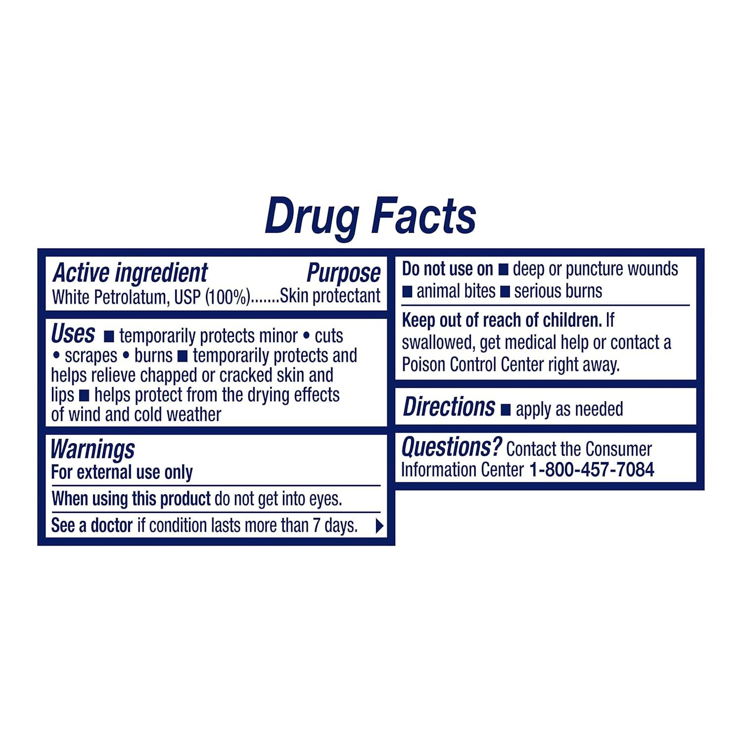 Vaseline Healing Jelly Original 144 ct - 100% Pure Petroleum for Dry ...