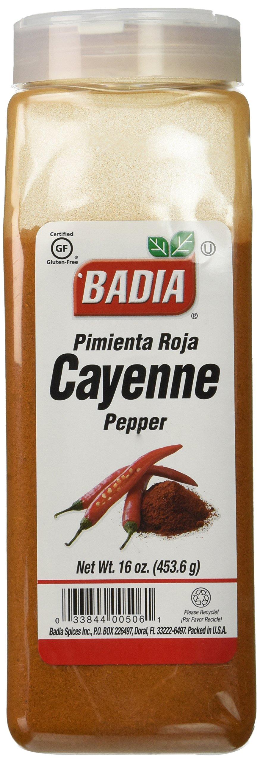 Badia Cayenne Pepper 16 oz - Spicy Seasoning for Cooking | Pack of 1 ...