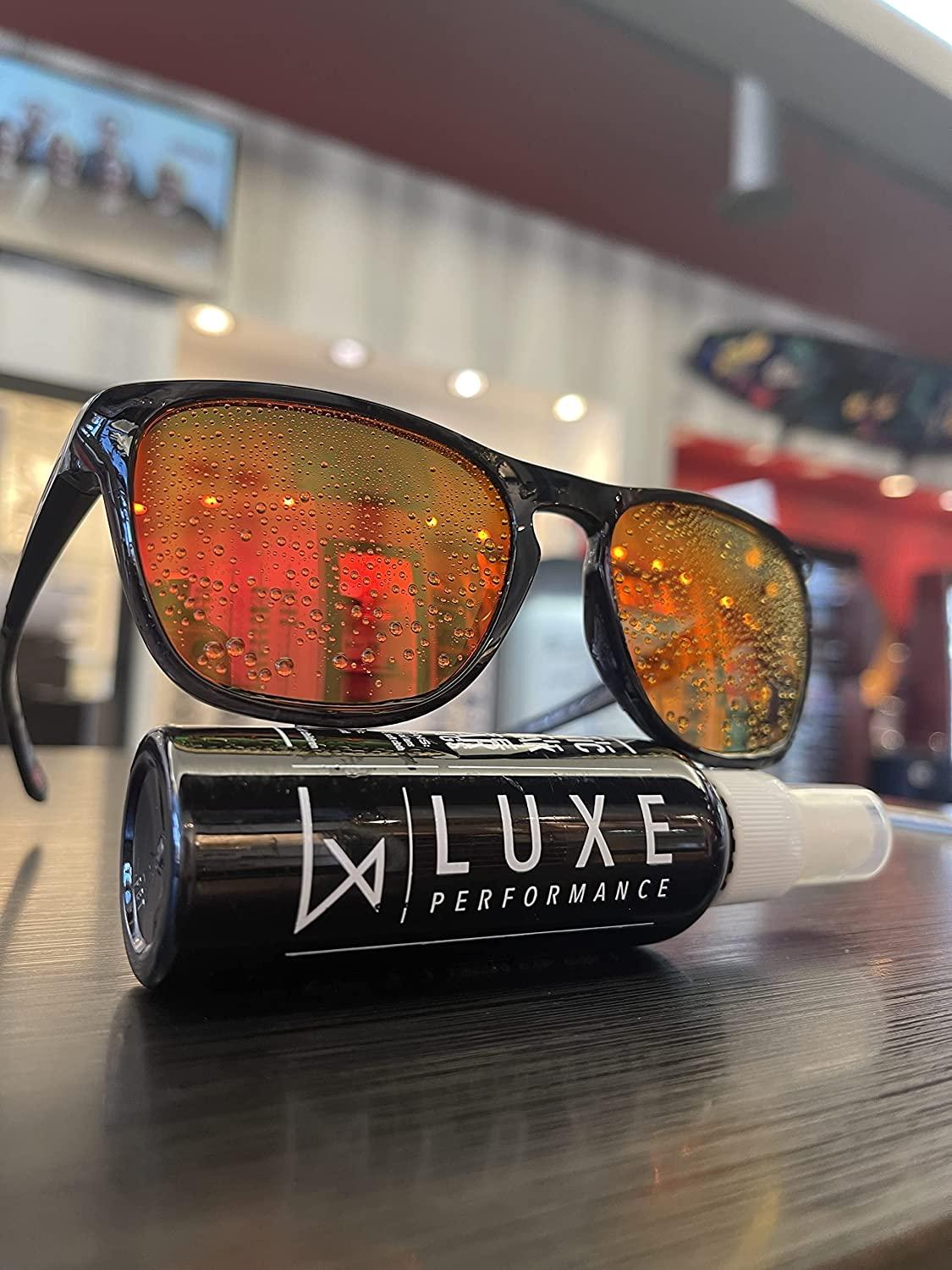 Luxe Performance Eyeglass Cleaner Spray - Ideal for Glasses, Sunglasses ...