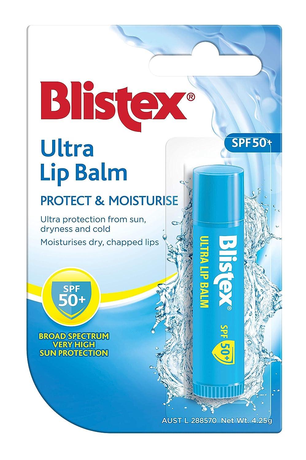 Blistex Ultra Lip Balm SPF 50+ 4.25gm Stick - Moisturizing Lip Care ...