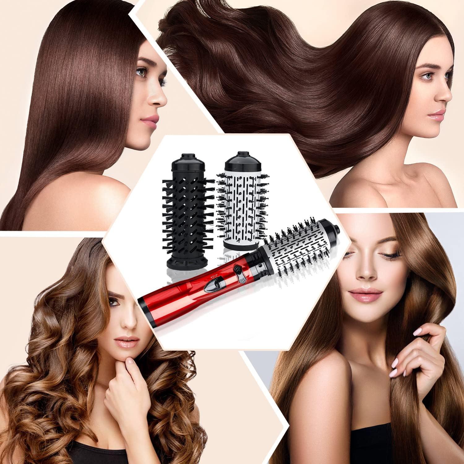3-in-1 Hot Air Styler & 360 Rotating Hair Dryer - Curl, Straighten, Dry Hair | 2023 New Hot-Air ...
