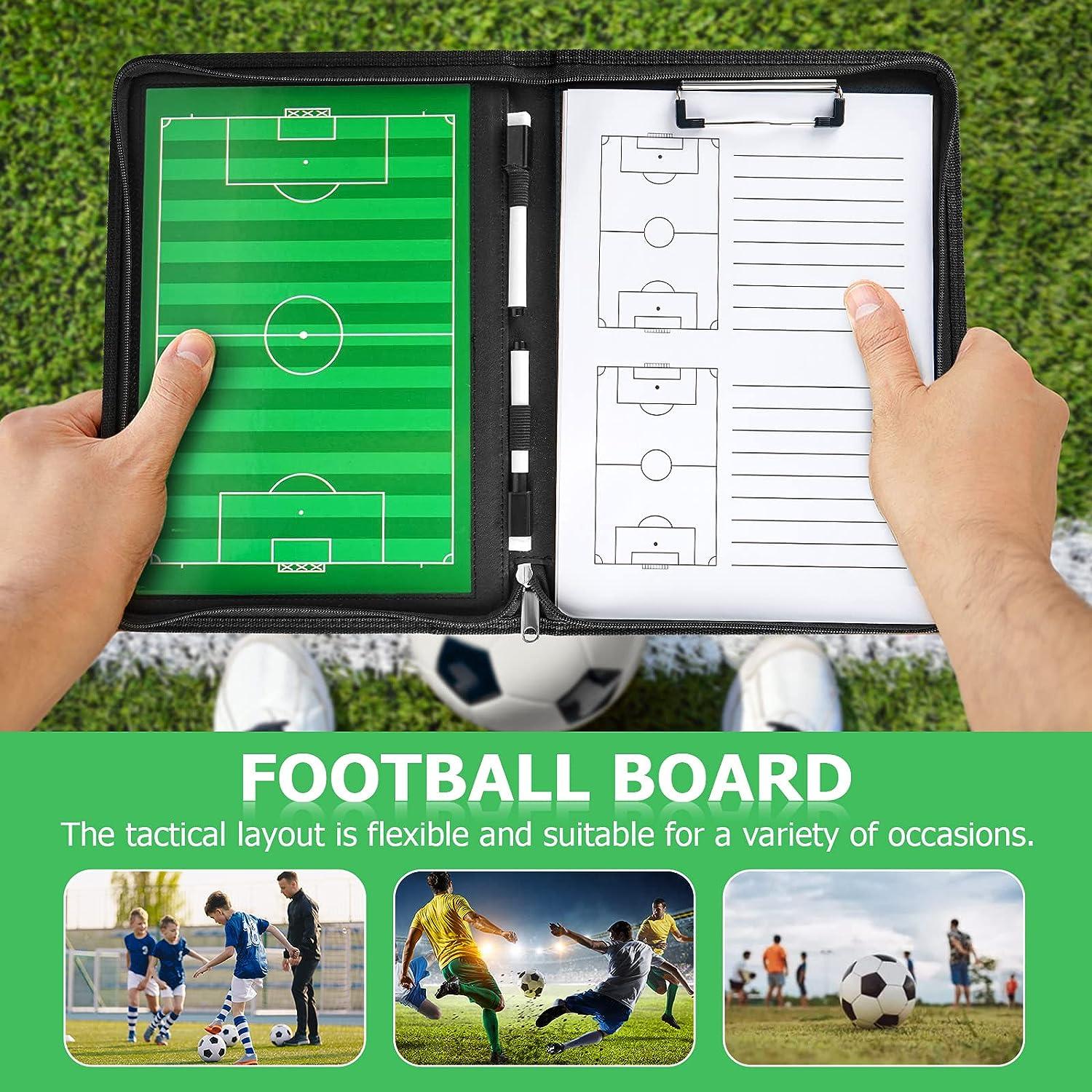 Pure Vie Soccer Coaches Tactical Board - Portable Magnetic Football ...