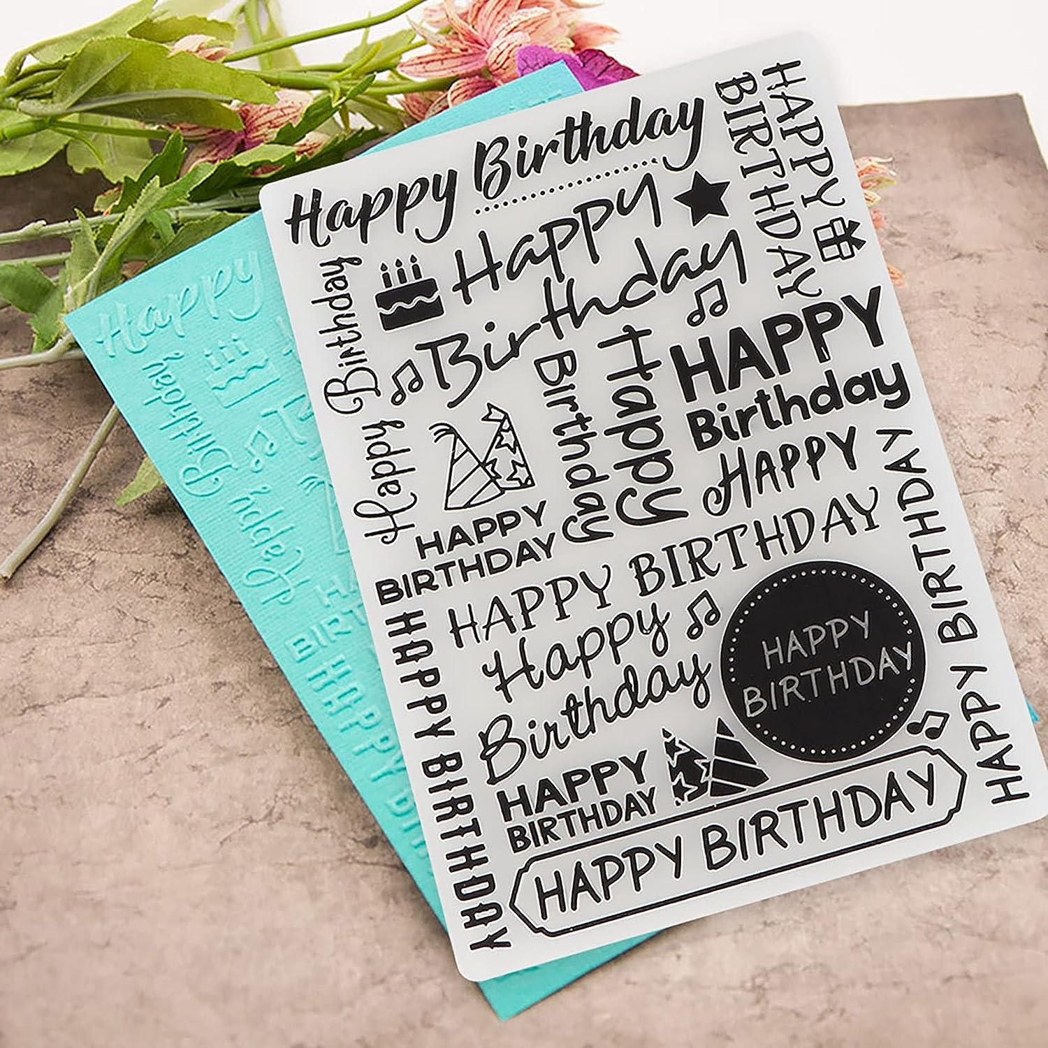 Embossing Folders Celeb ion DIY Handcraft Scrapbooking Stamp Cuttle ...